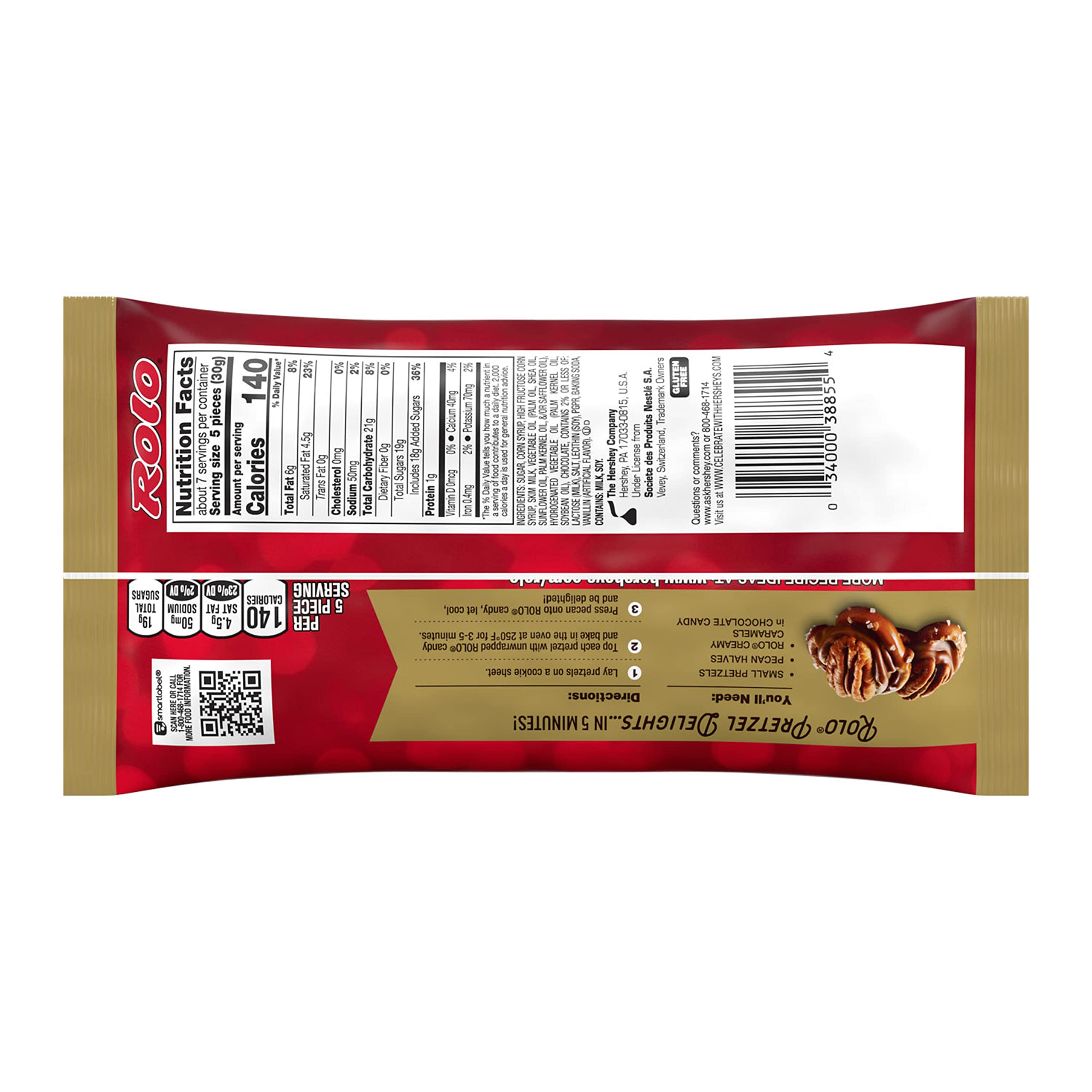 Snapklik.com : ROLO Creamy Caramels Wrapped In Rich Chocolate Candy