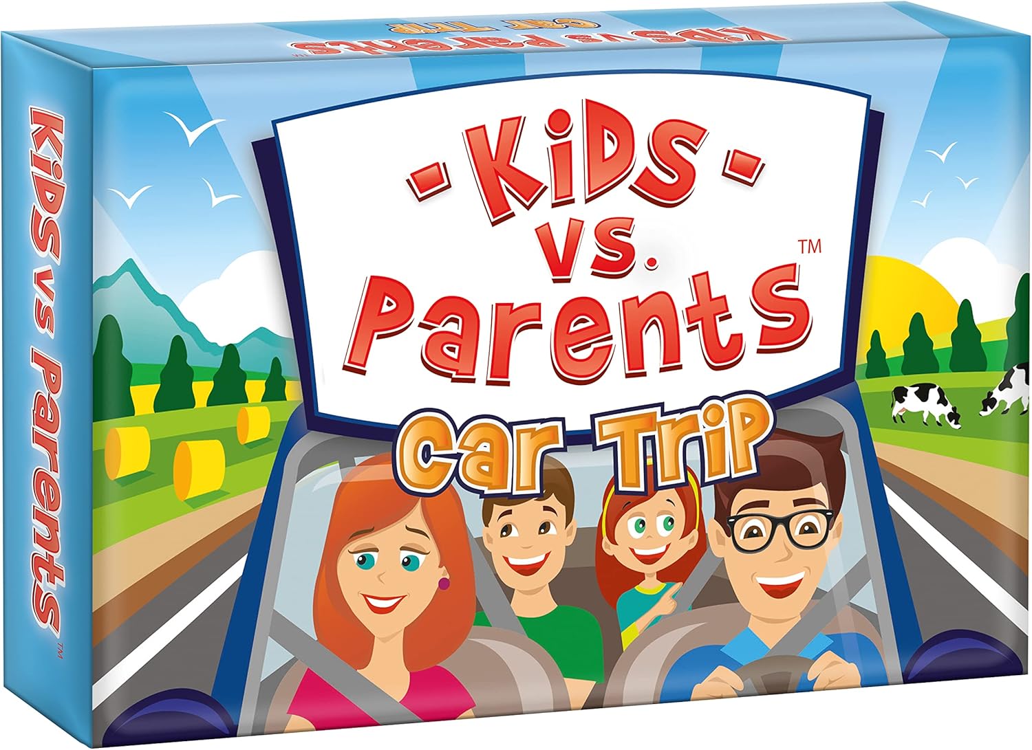 CAR TRIP Kids vs Parents Travel Game Card Game Family Game Car Journey ...