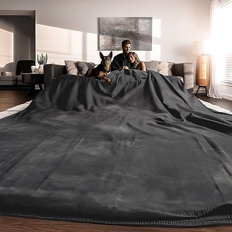 Amazon.com: EasyFluffy Huge Blanket, Big Oversized King Blanket 120x120 ...
