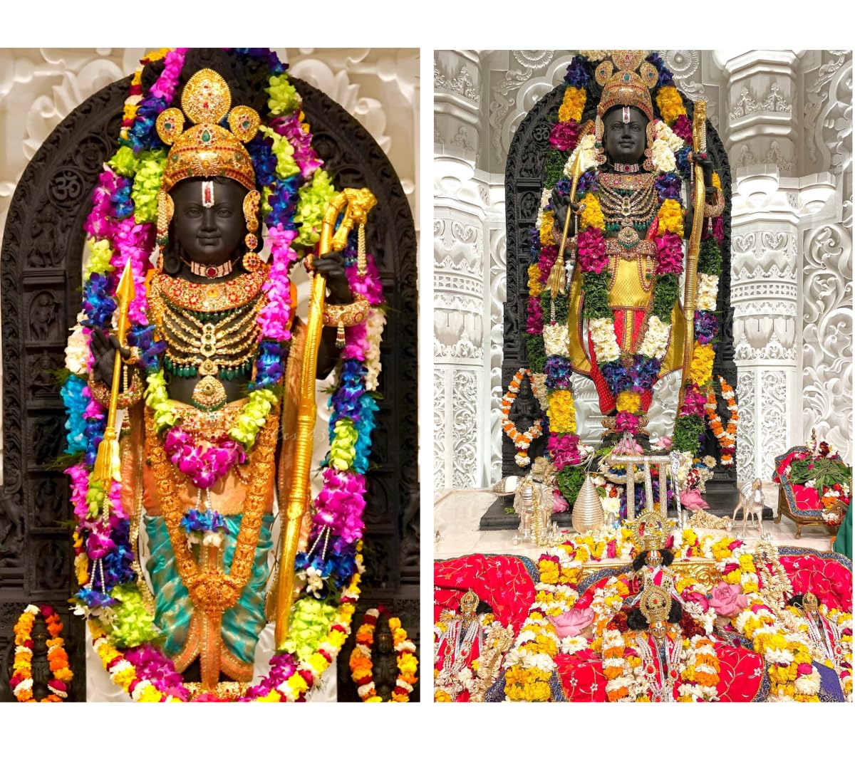 Buy Shree Ram - Ram Lala - Ram Ji Photo 17x11 Inch - Hindu God s ...