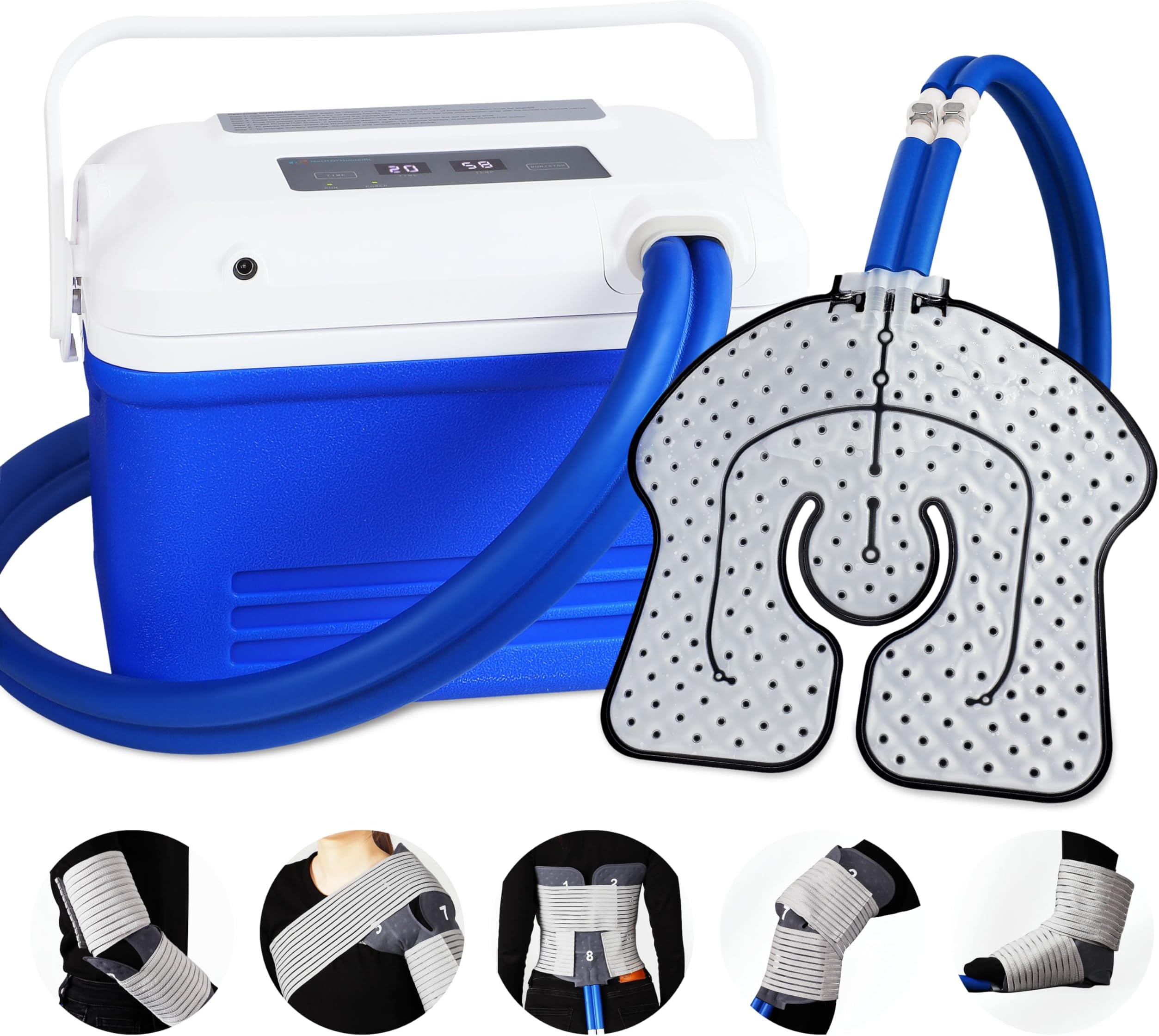 Amazon.com: Ossur Cold Rush Compact Therapy Machine System with Large ...