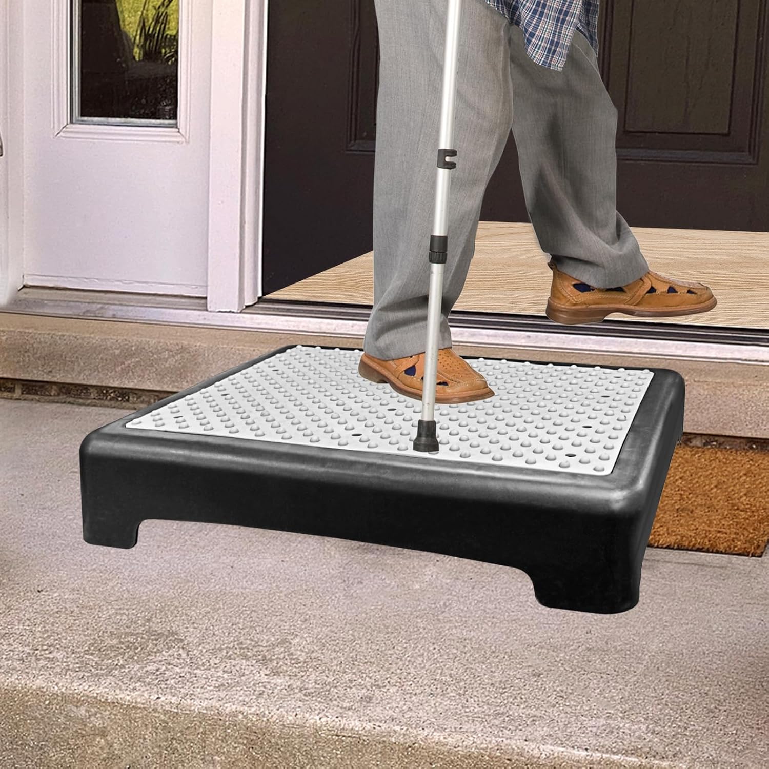 Amazon.com: Mobility Step Stool, 3.3" Height Portable Multi-Functional ...