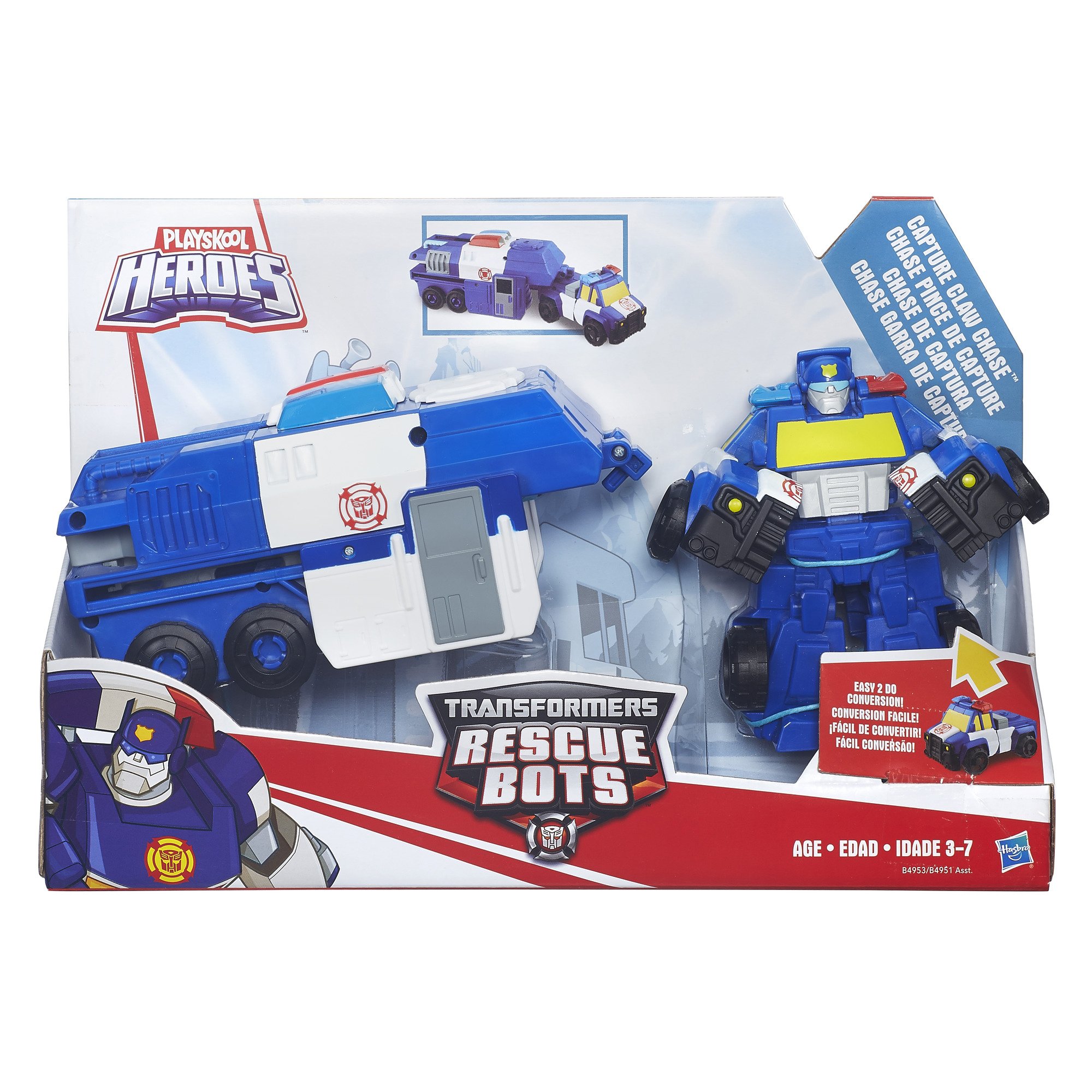 Transformers Transformers Robot Chase Rescue Rig Toy Figure: Buy Online ...