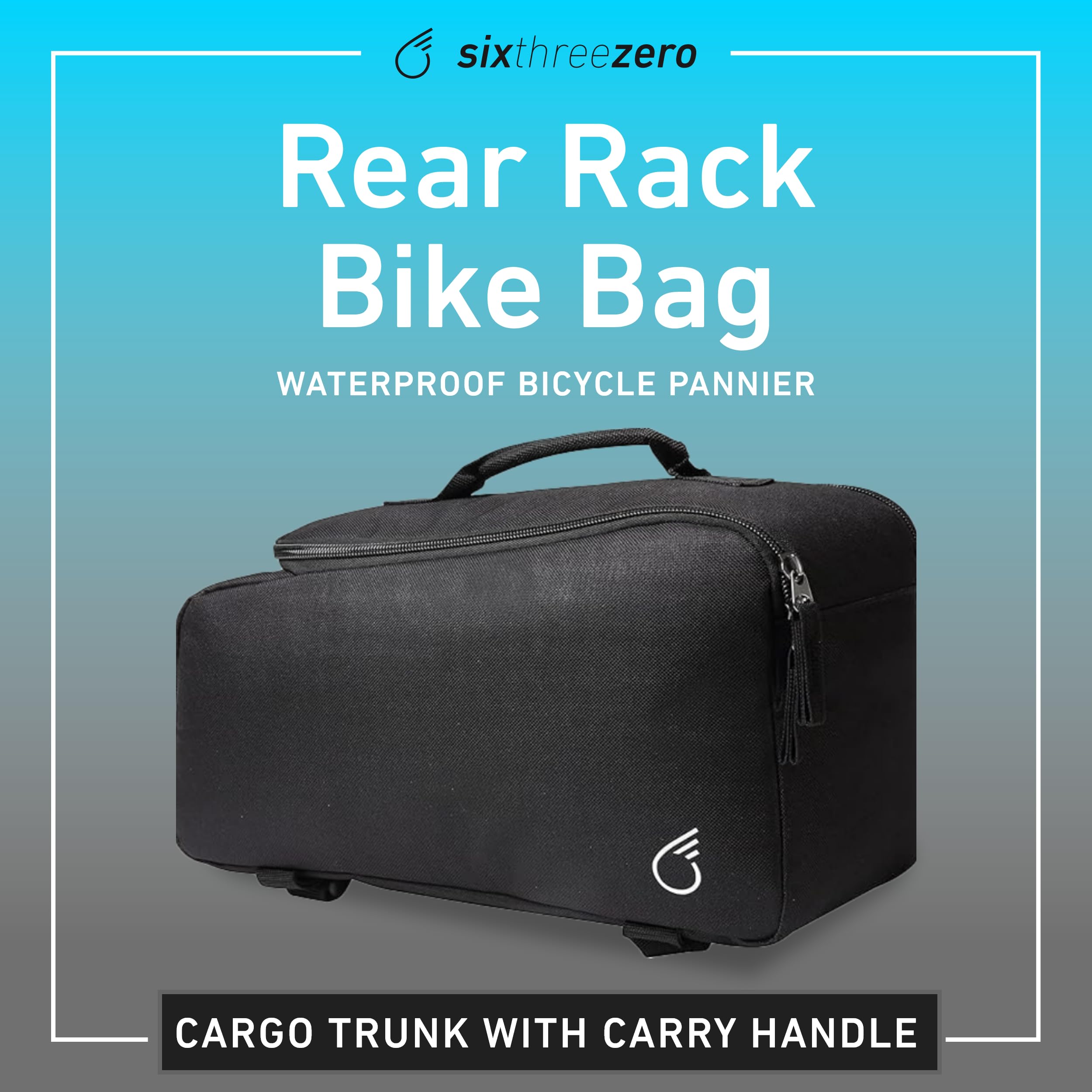 Snapklik.com : Sixthreezero Bike Bag For Rear Rack, Waterproof ...