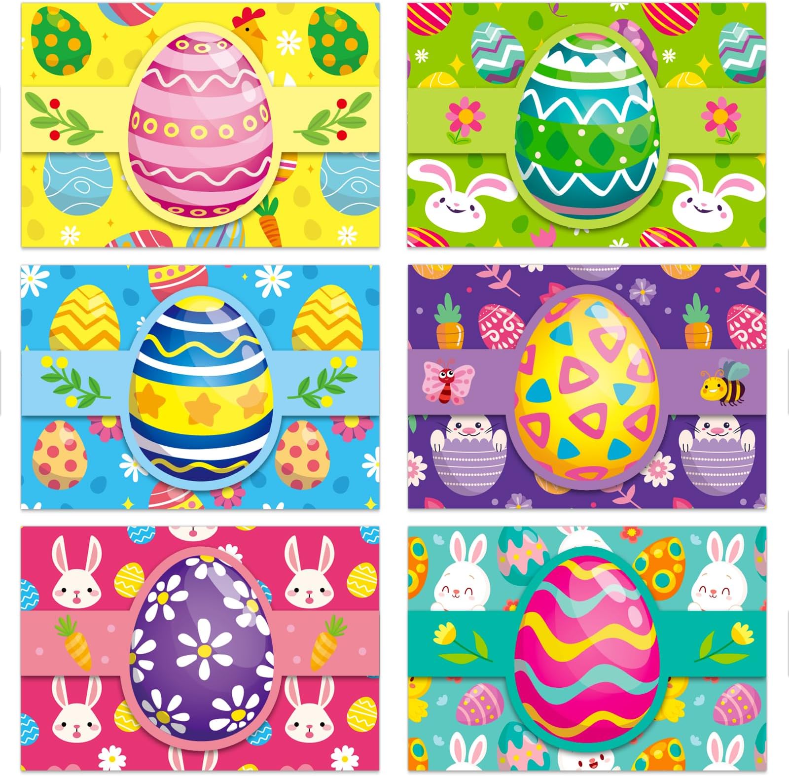 Amazon.com: Hallmark Easter Gift Card Holder Assortment, Happy Easter ...