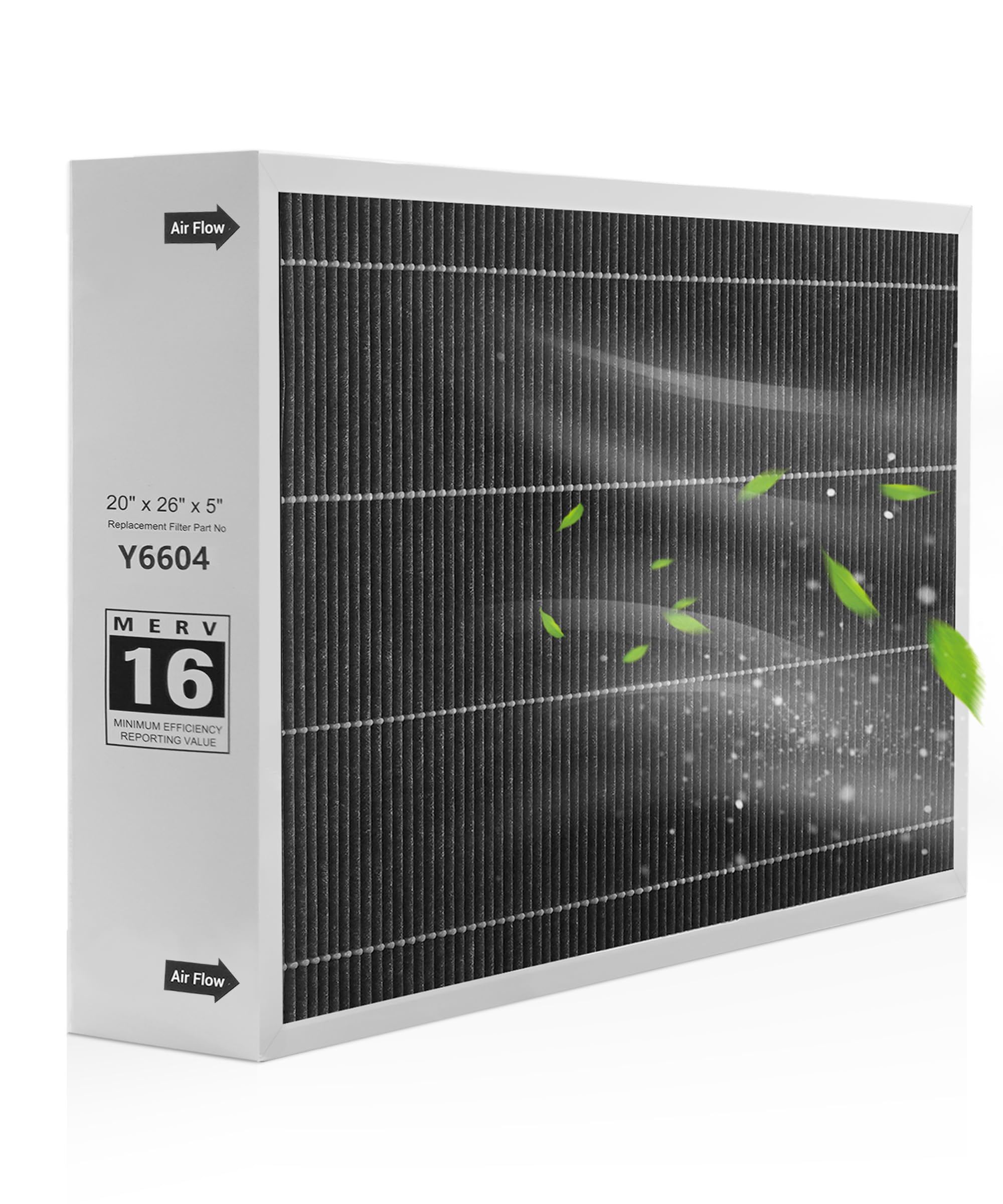 Facecool Y6604 20x26x5 merv 16 Furnace filter Compatible with Lennox ...