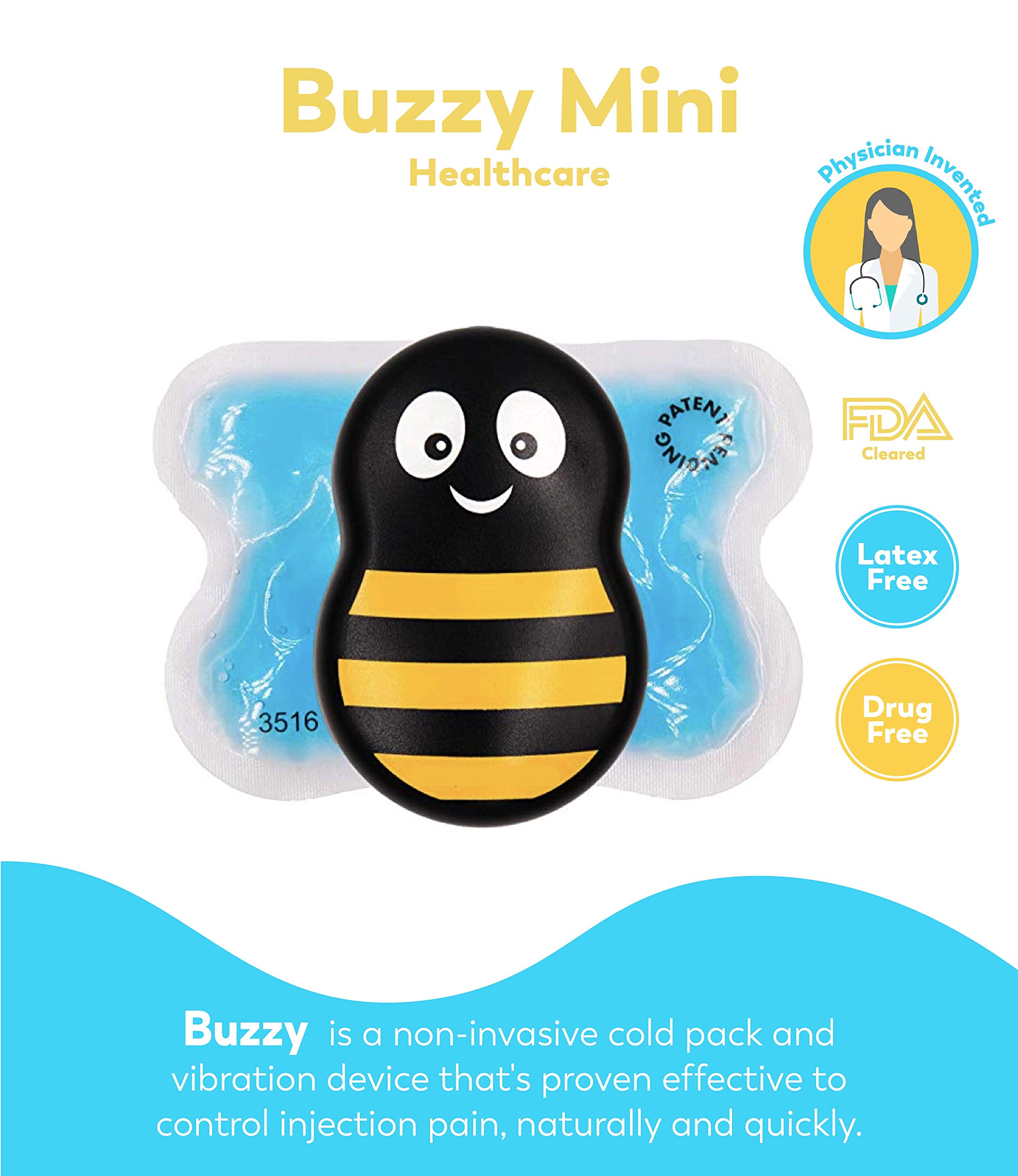Buzzy Mini Healthcare - Dispositivo de alivio del dolo...B00U1TU604 ...