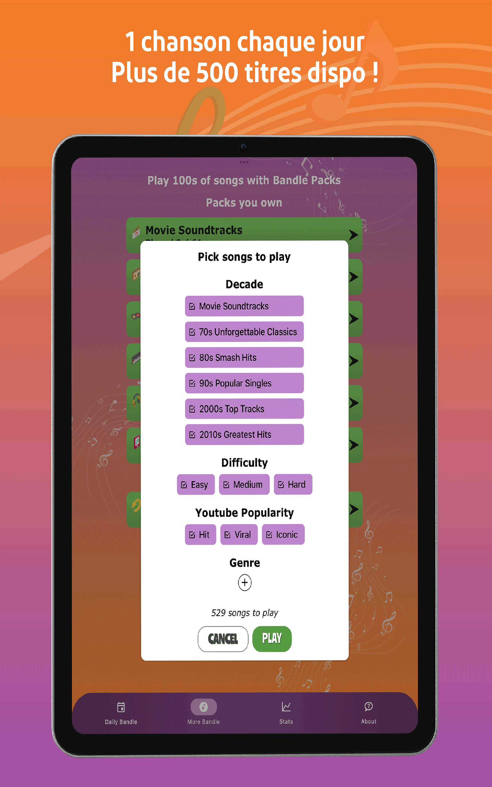 Bandle - Devinez la chanson - Application sur Amazon Appstore