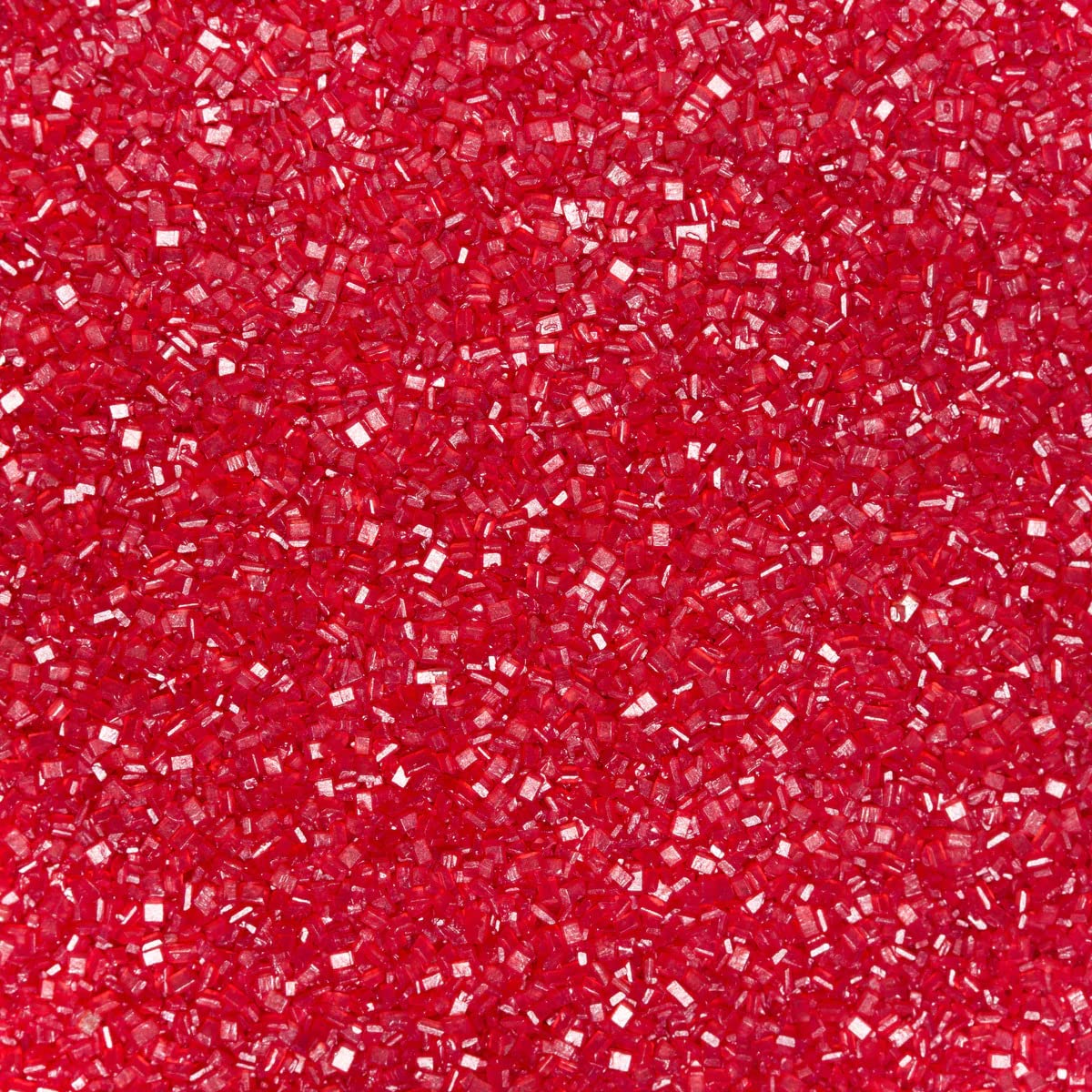 Amazon.com: RED PEARL Sugar Crystals - 4 oz shaker jar - Edible Sugar ...