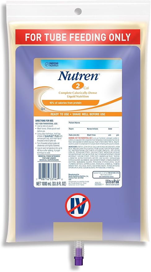 Amazon.com: Nestle Clinical Nutrition Nutren 2.0 Nutritional Supplement ...