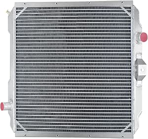 Amazon.com: 4 Row Aluminum Radiator For 2002 2003 2004 Hummer Humvee H1 ...
