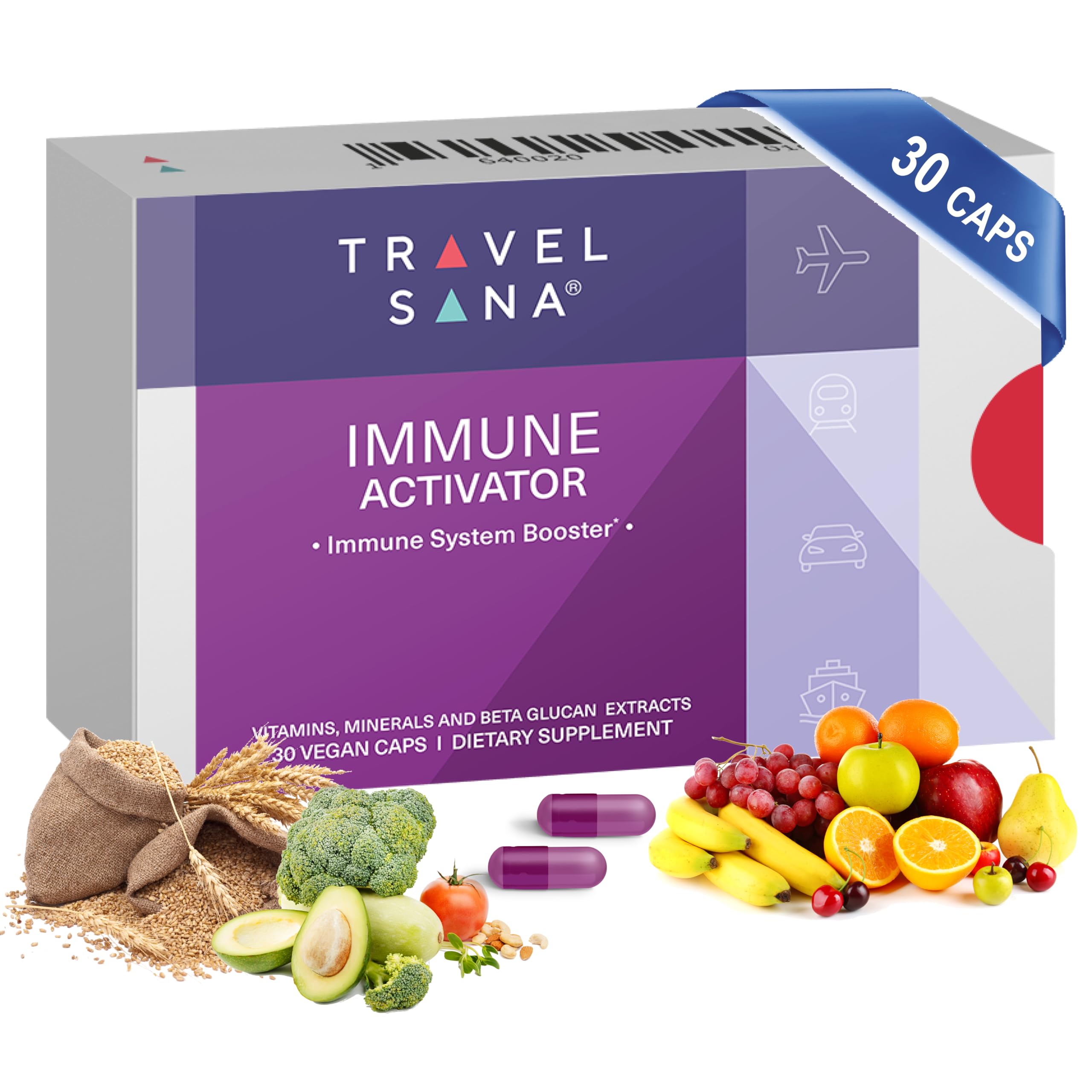 Amazon.com: TRAVELSANA Immune Activator | 10-in-1 | Immune Support ...