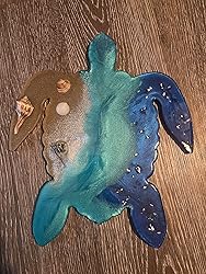 Amazon.com: Large Sea Turtle Tray Resin Mold Silicone Turtle Shape ...