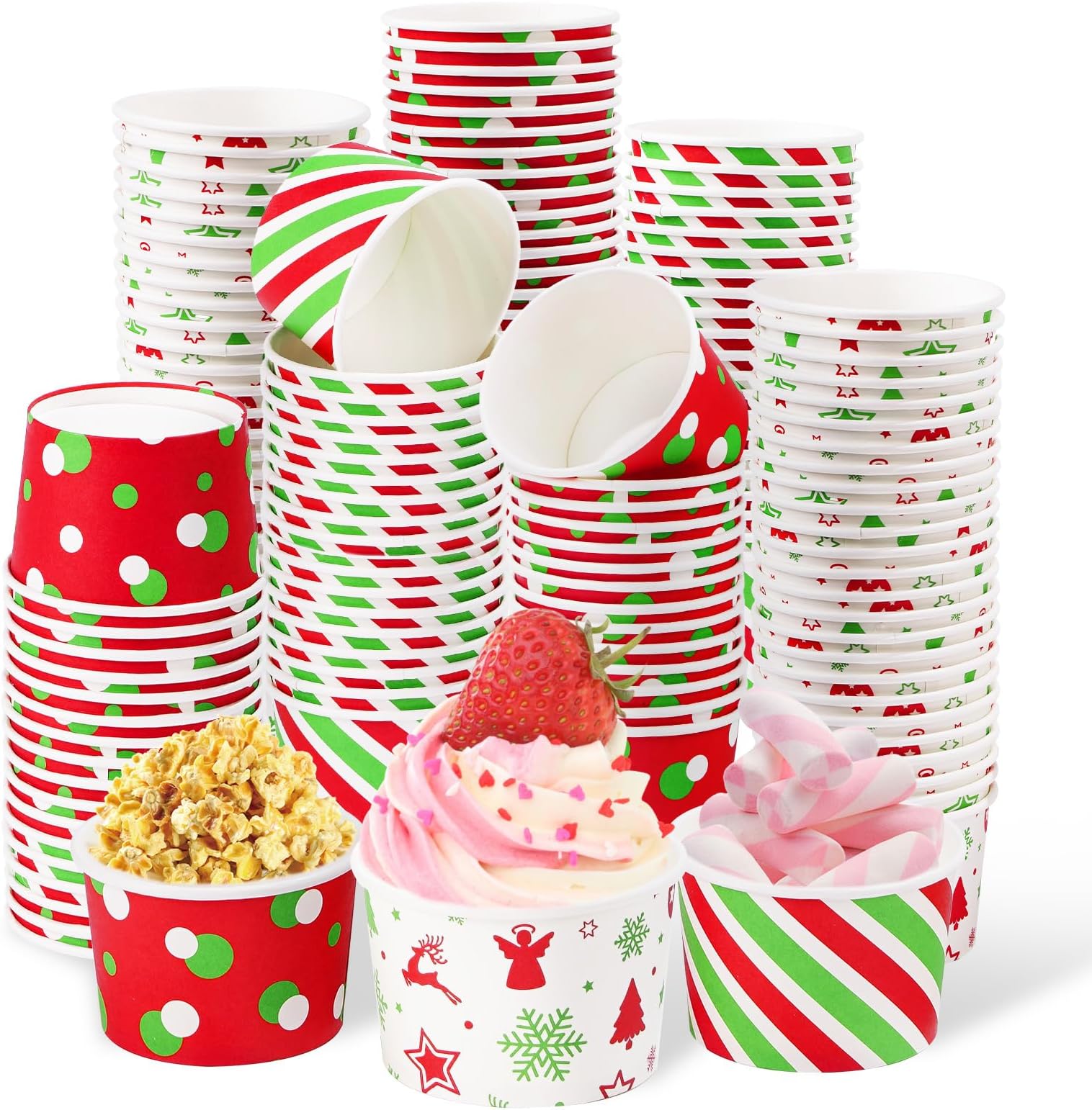 Amazon.com: Gift Boutique 48 Xmas Treat Snack 10 Oz. Xmas Elf Belt ...