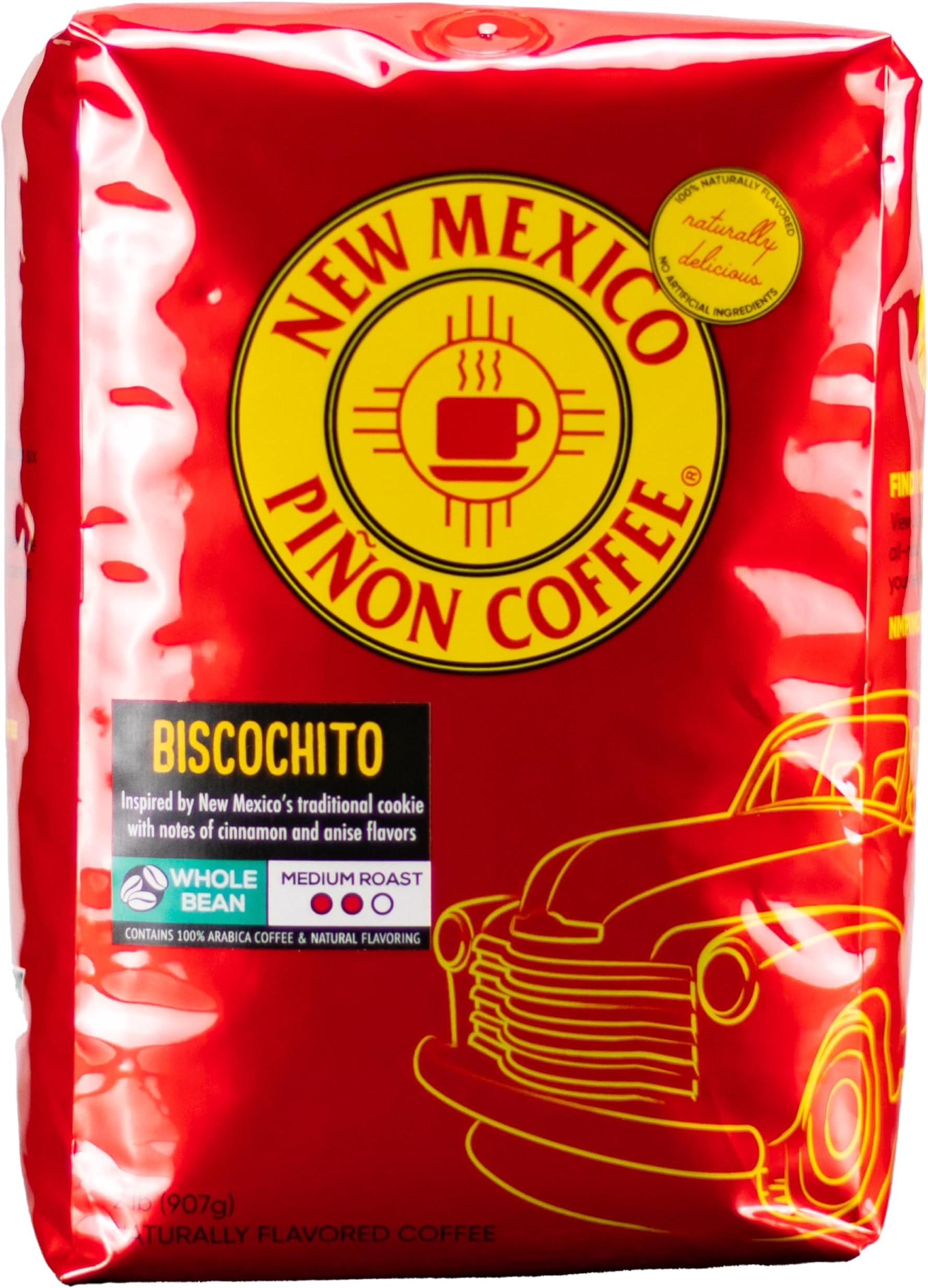 Amazon.com : New Mexico Piñon Coffee Naturally Flavored Coffee ...