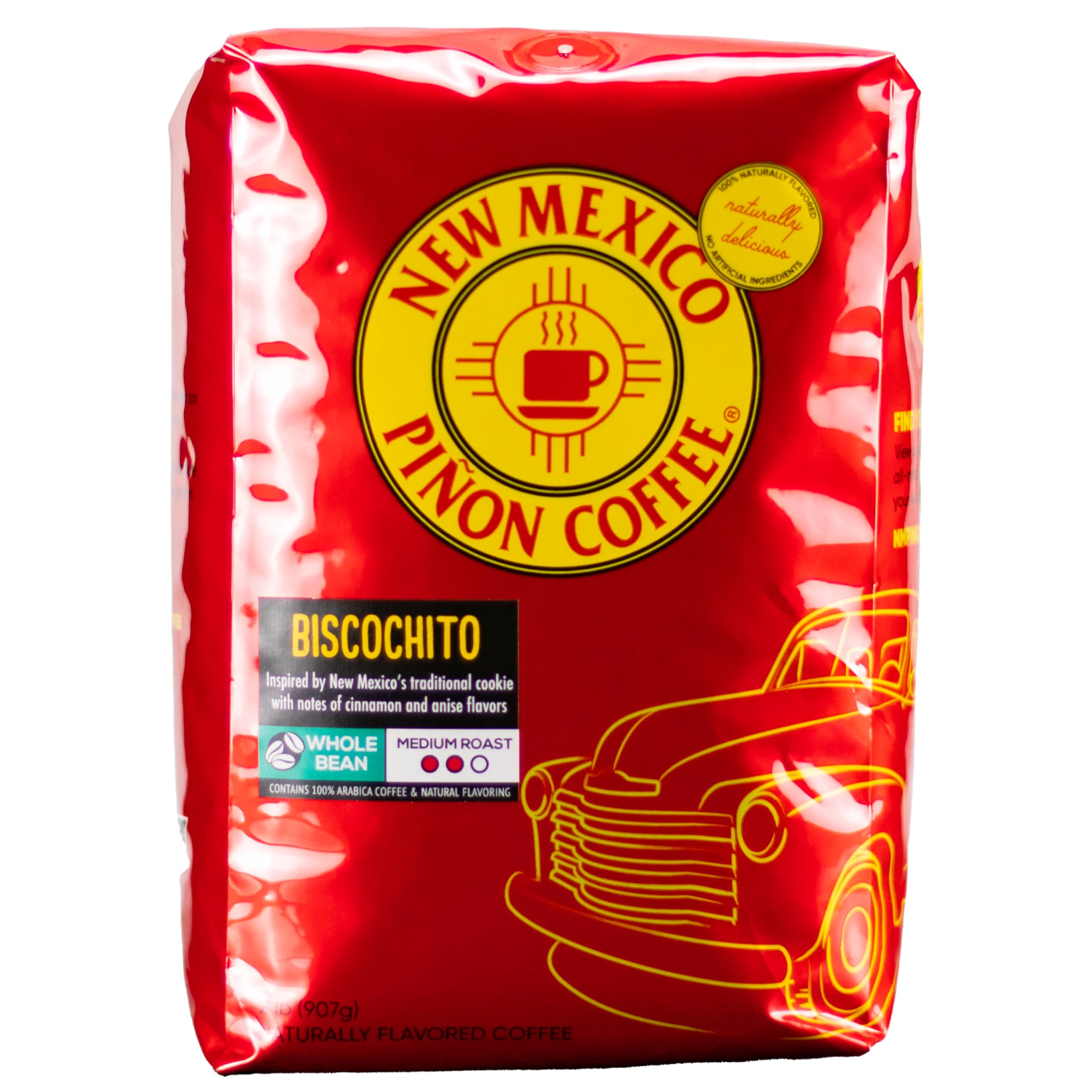 Amazon.com : New Mexico Piñon Coffee Naturally Flavored Coffee ...
