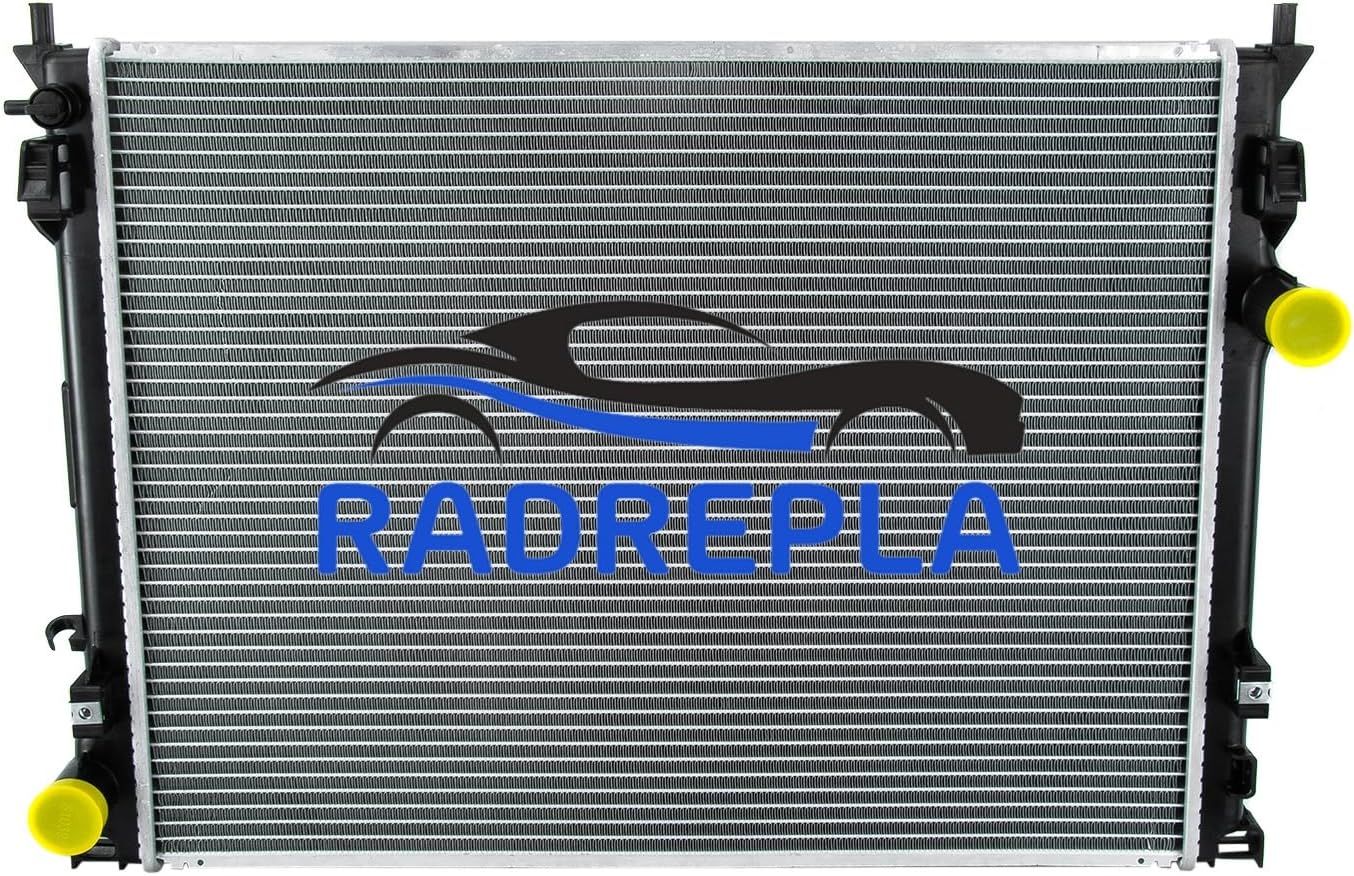 Amazon.com: RADREPLA CU2766 CU2767 Radiator for 2005-2009 Dodge Charger ...