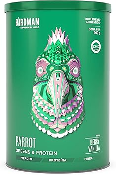 BIRDMAN Parrot Greens & Protein Super Alimento, Colacion De Verdes ...