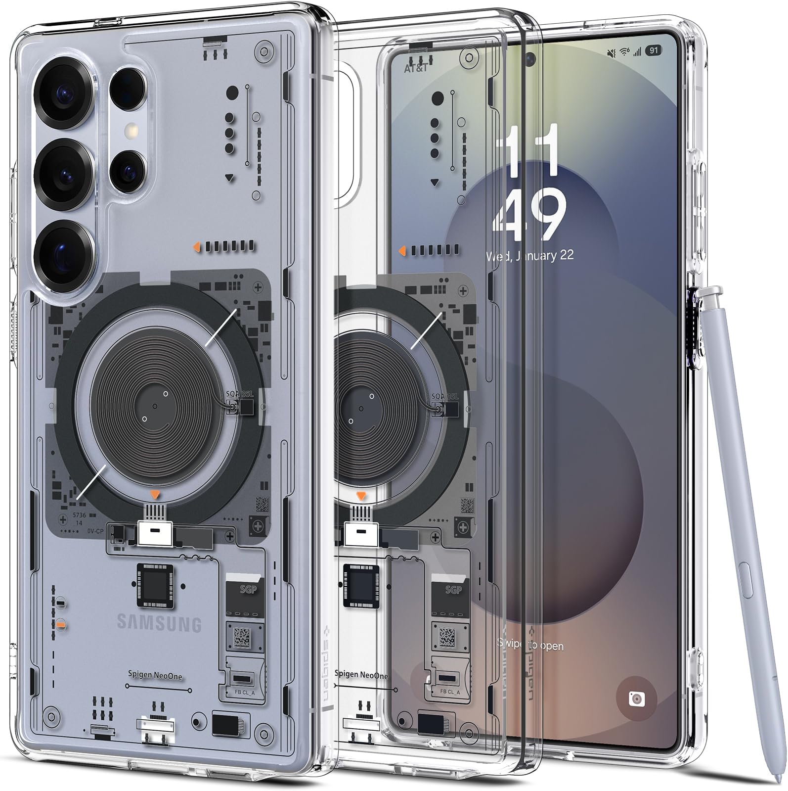 SPIGEN Ultra Hybrid MagFit Neo One for Samsung Galaxy S25 Ultra Case ...