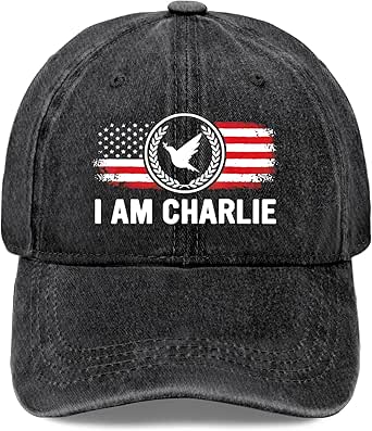 Amazon.com: I AM Charlie Hats for Women Cool Washed Distressed Baseball ...