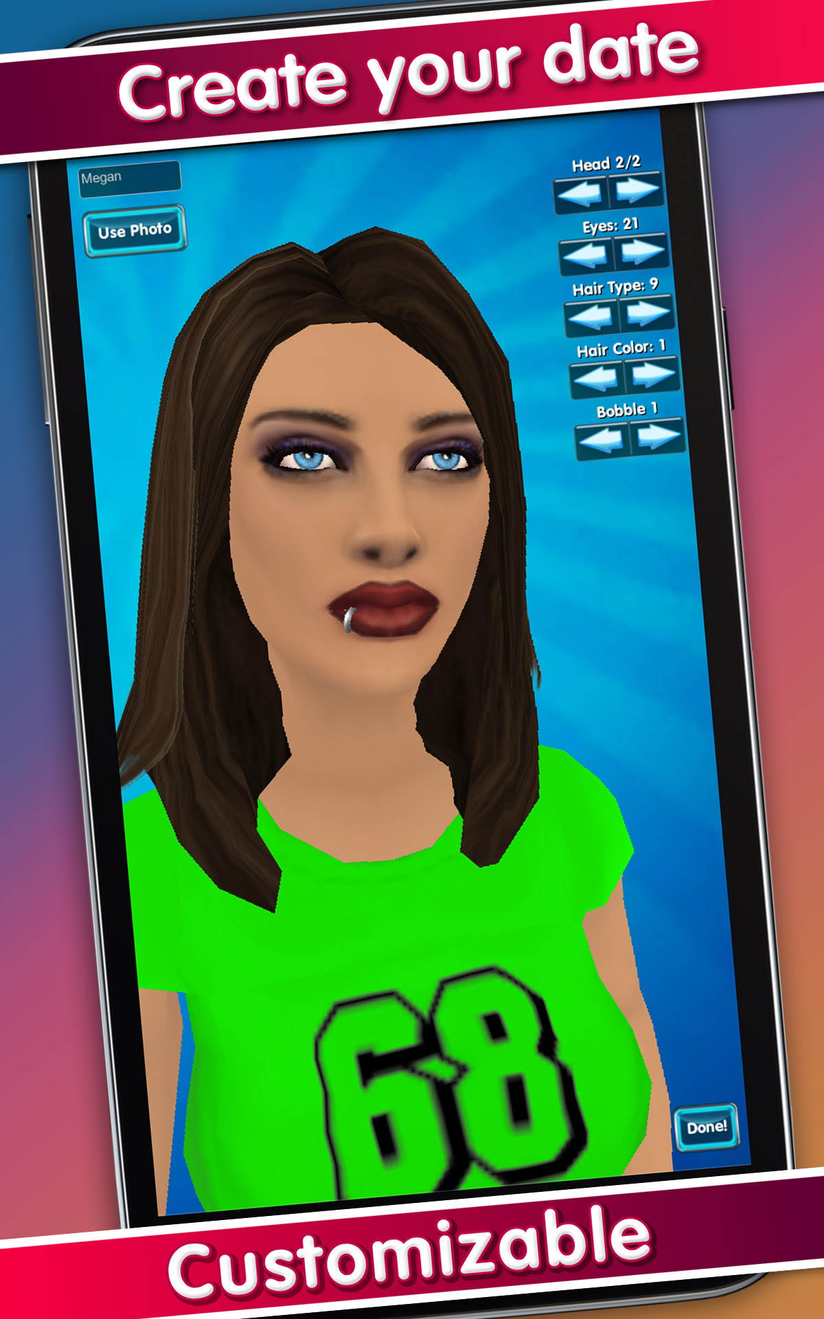 Aplicación My Virtual Girlfriend Free en Amazon Appstore