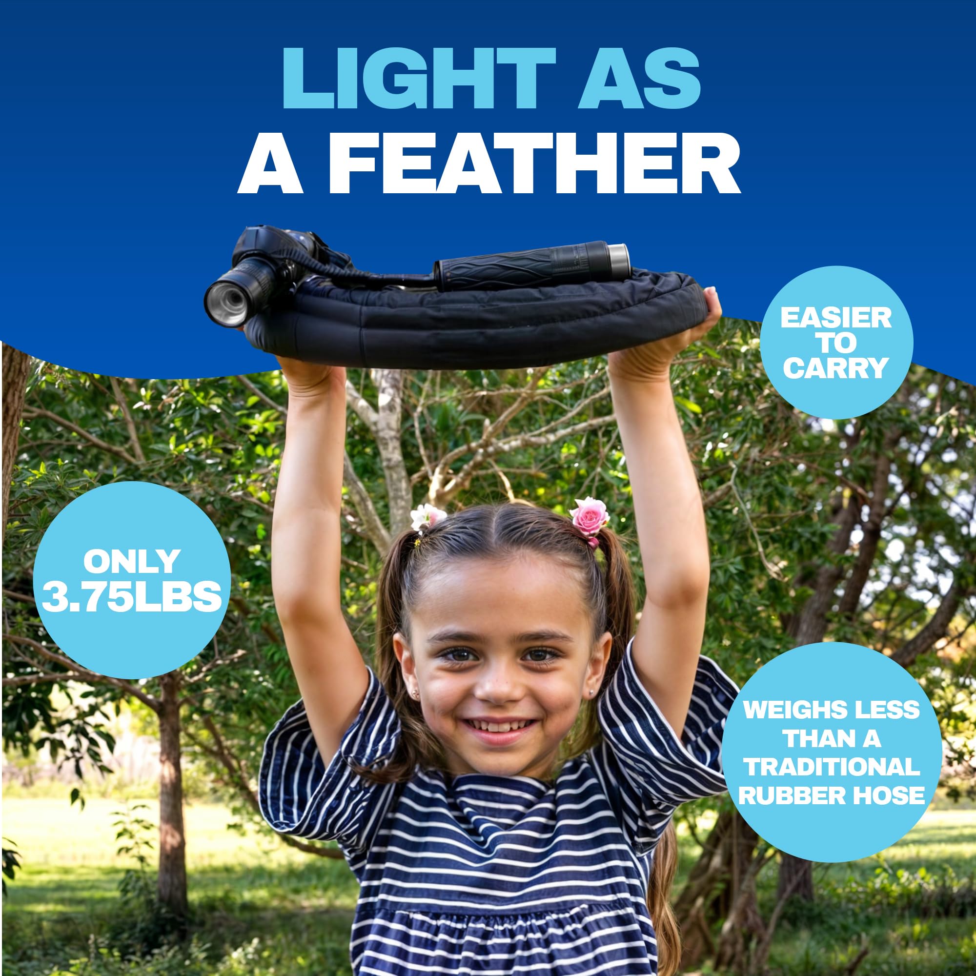 Snapklik.com : Bionic Flex 75 Foot Garden Hose, Flexible Water Hose ...