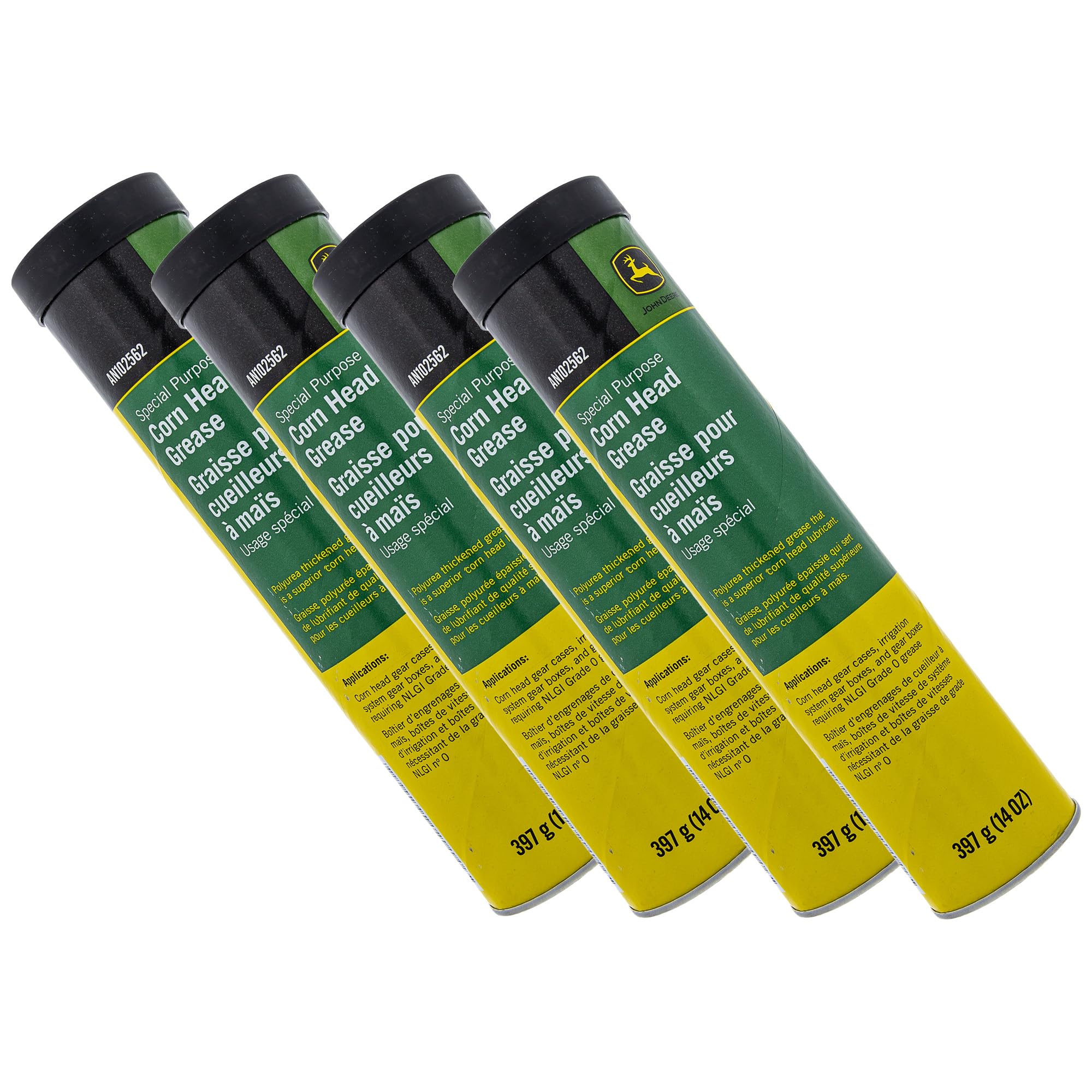 Amazon.com: John Deere Corn Head Grease (4-Pack) - AN102562 : Patio ...