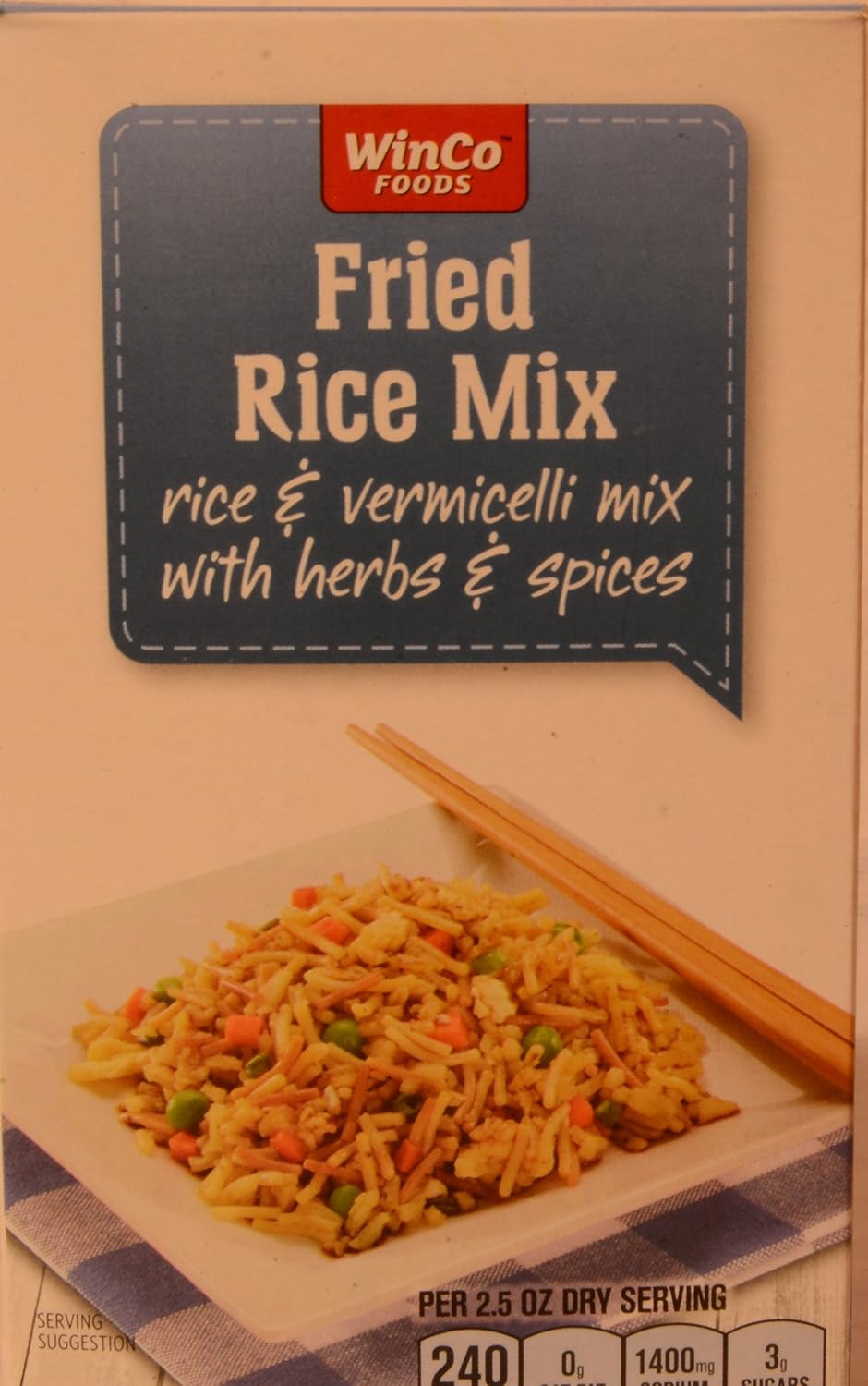 Amazon.com : Winco Foods Fried Rice Mix 6-6.2 Oz Packs : Grocery ...