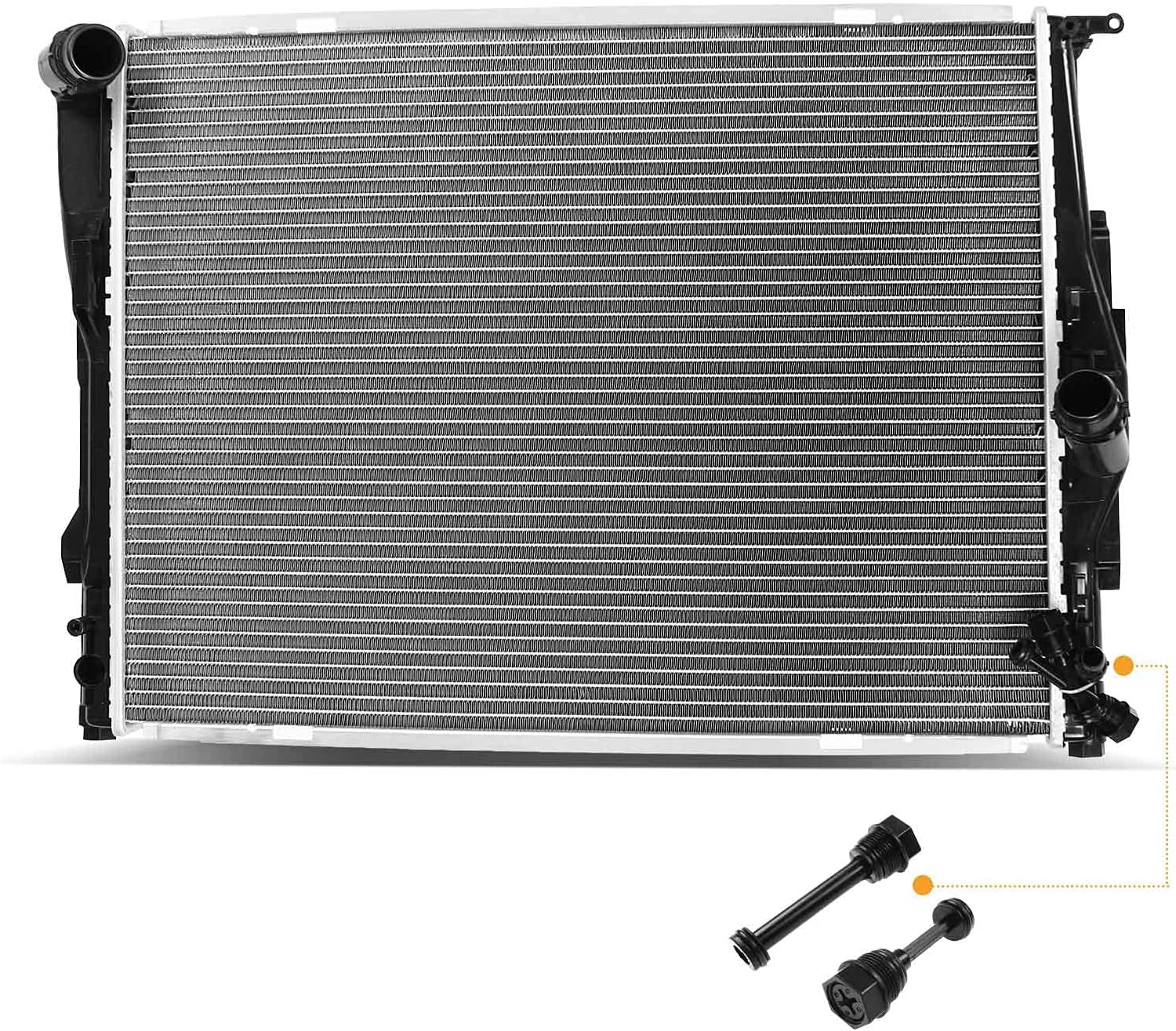 Amazon.com: A-Premium Engine Radiator Compatible with BMW E89 E90 E91 ...