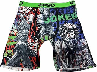 PSD Men's Joker Hypez Boxer Briefs, Multi, S at Amazon Men’s Clothing store