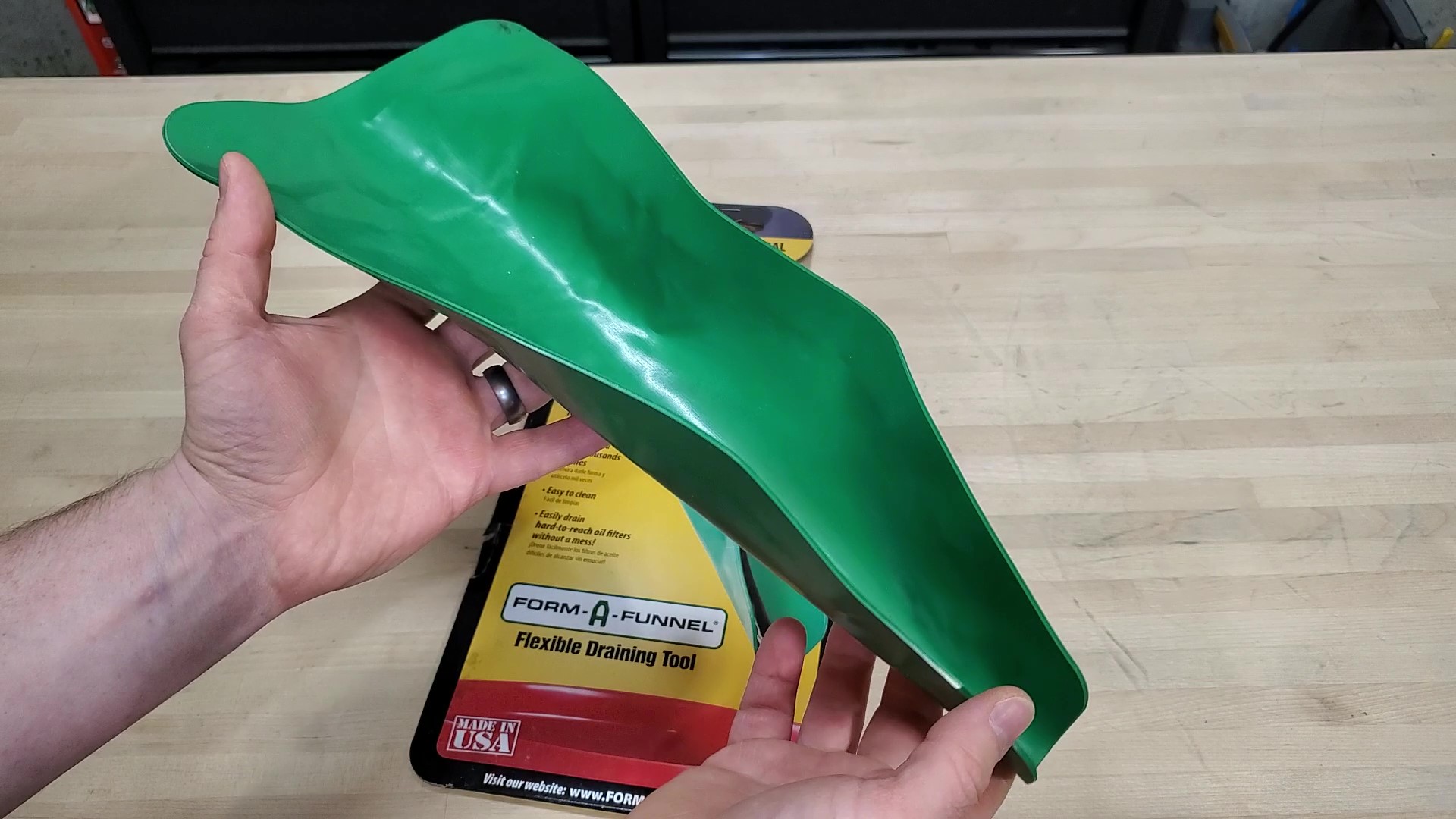 Watch Form A Funnel Flexible Drain Tool Review on Amazon Live