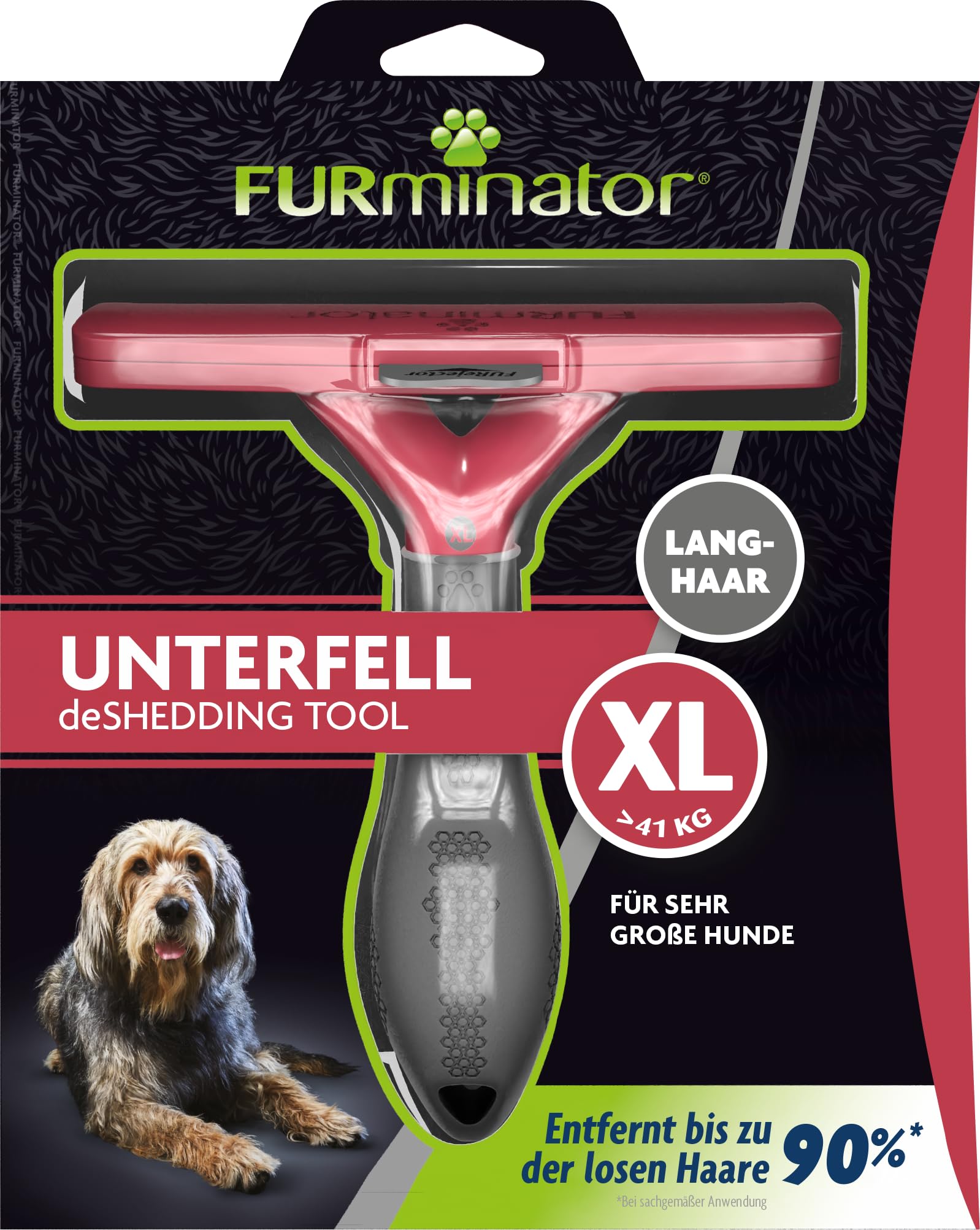 Furminator For Dogs FURminator Comfort Edge Medium Dog Deshedding Tool