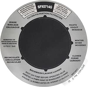 Amazon.com: Sharutia Pool Sand Filter Label Sticker Replacement for ...