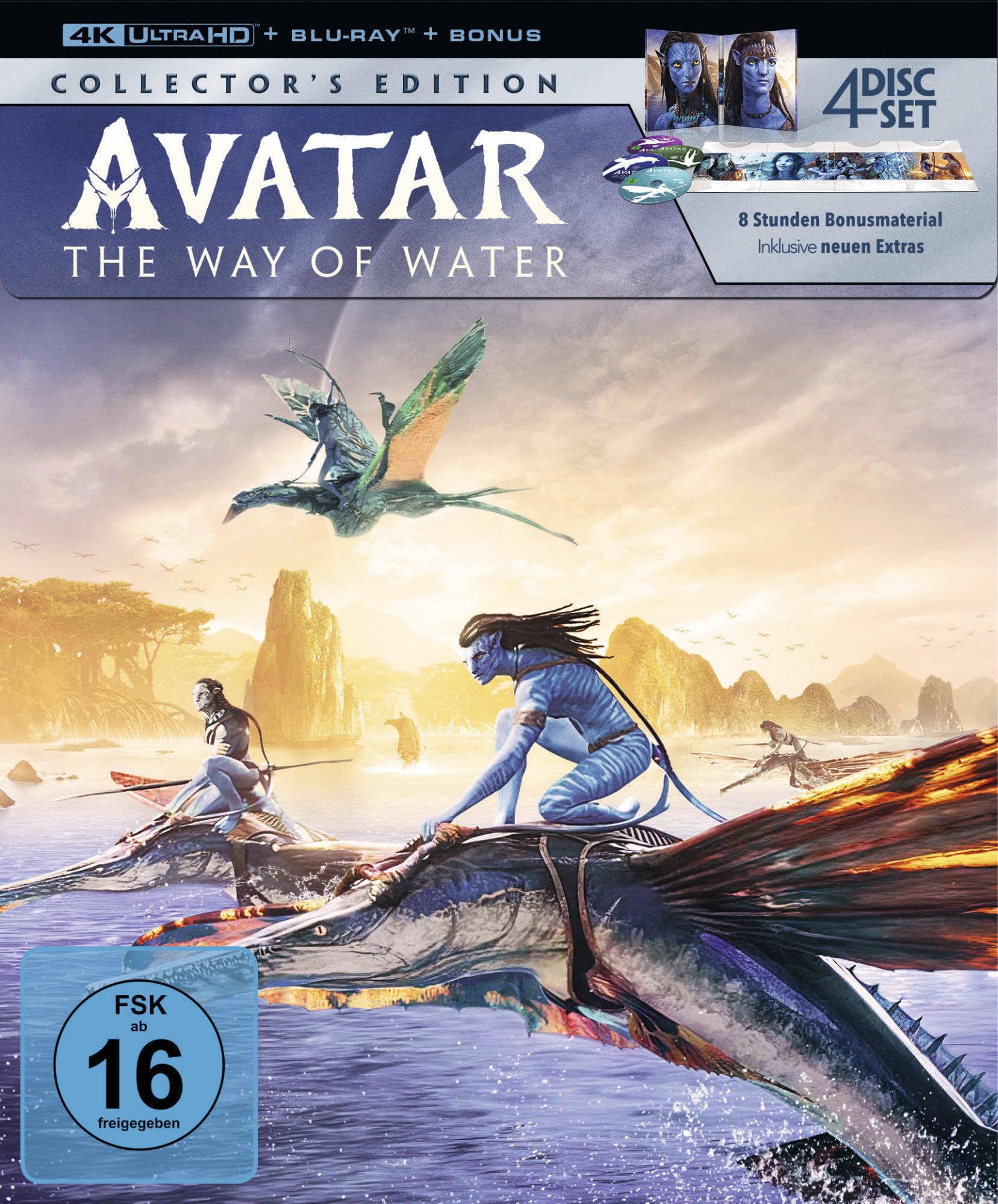 Avatar: The Way of Water Collector's Edition (Dolby Vision 2023) UHD BD ...