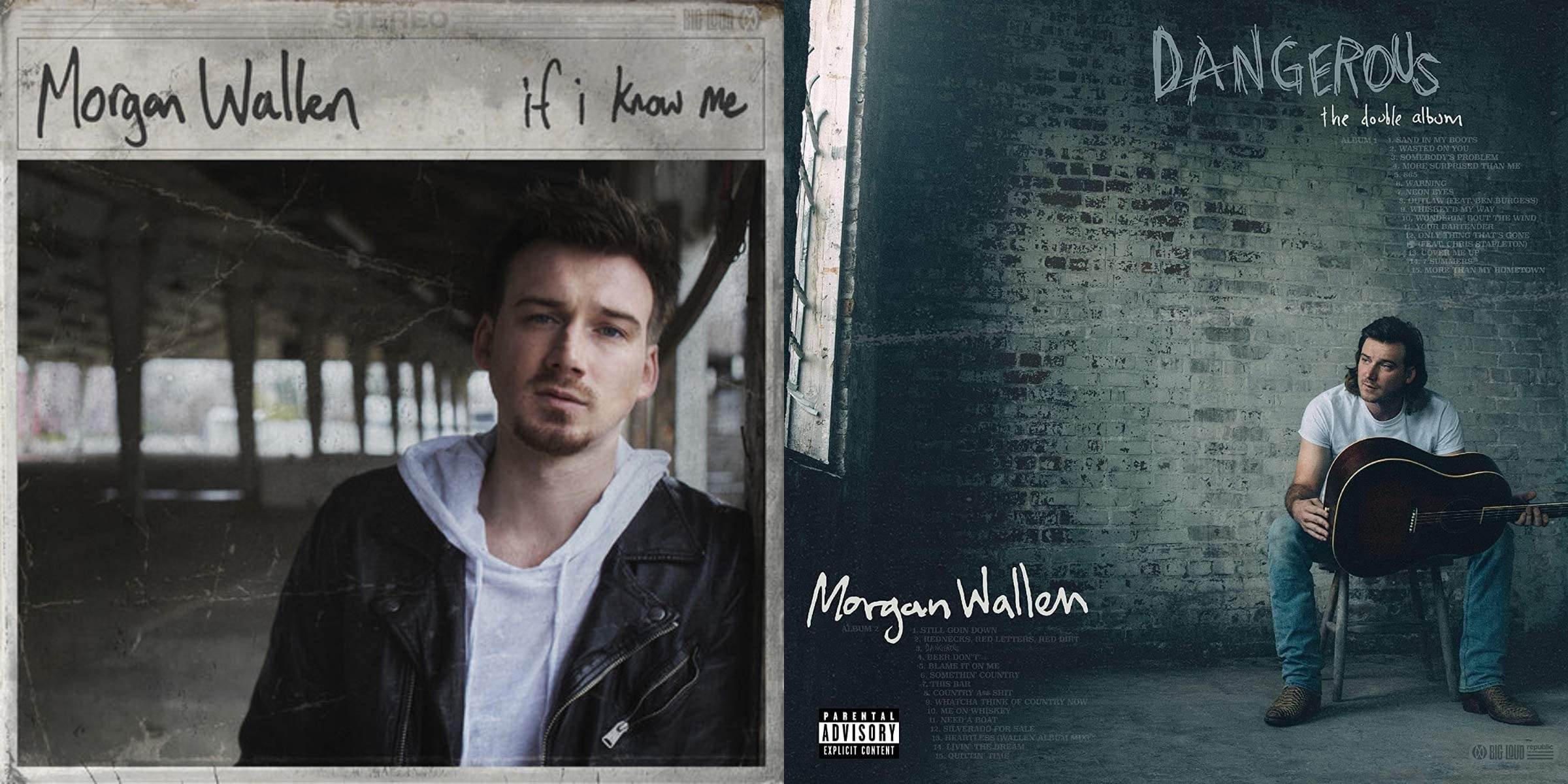 Amazon.com: Morgan Wallen LP Record Collection - If I Know Me and ...