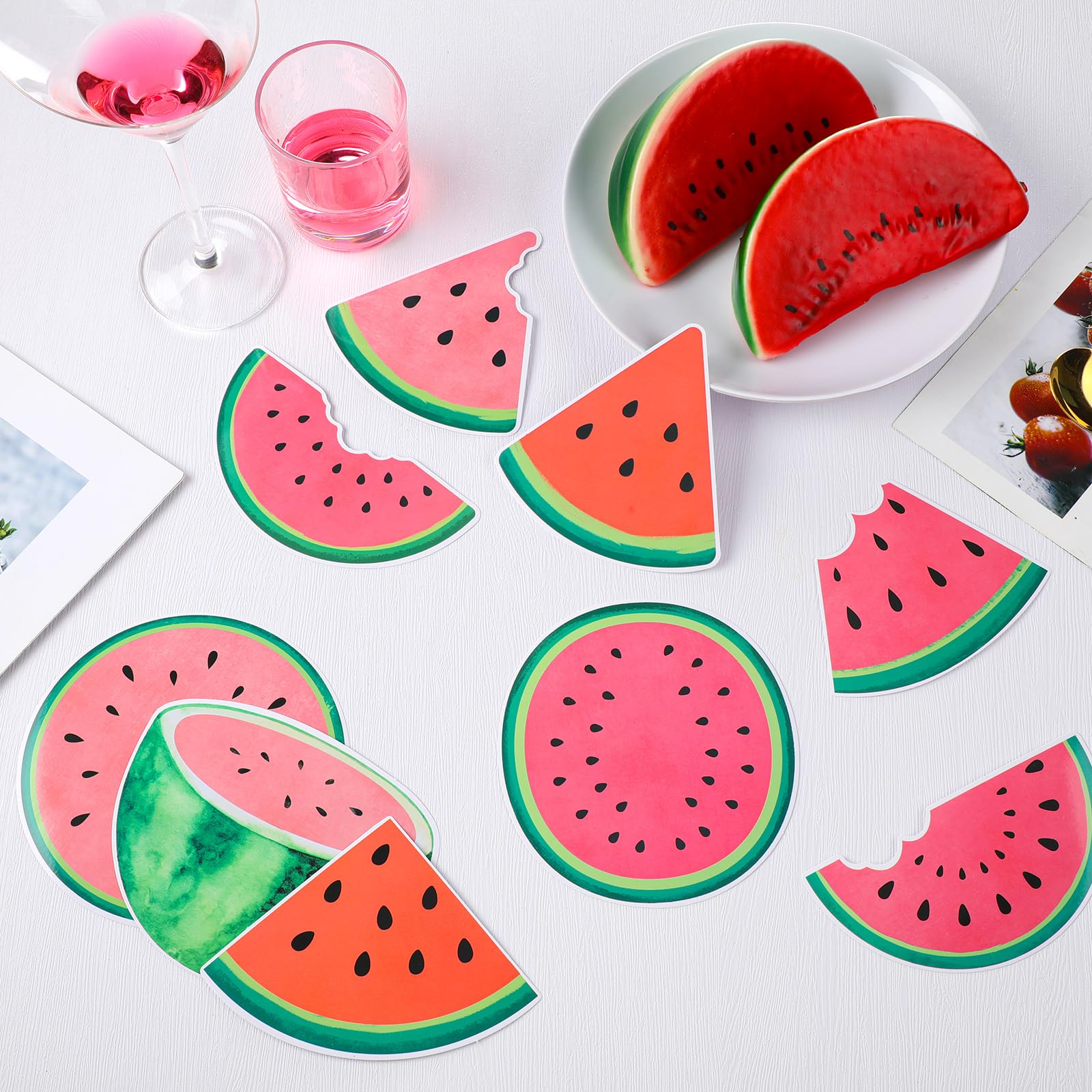 Snapklik.com : 60 Pcs Watermelon Bulletin Board Cutouts Decorations ...