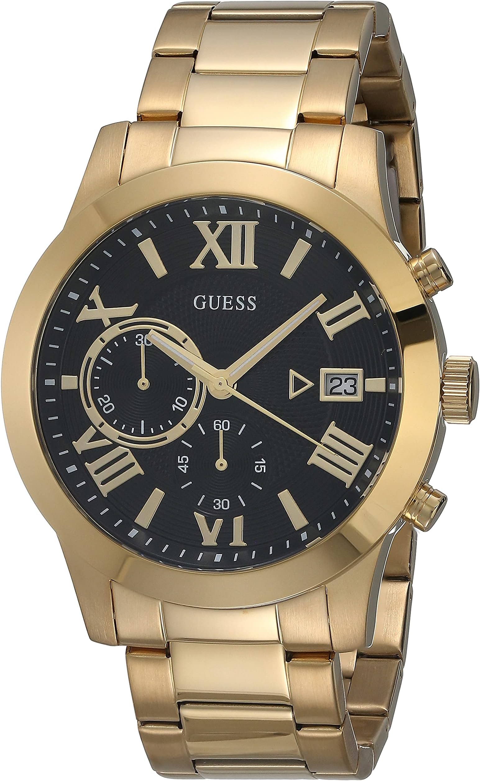 Guess Reloj analógico para Hombre de con Correa en Acero Inoxidable ...