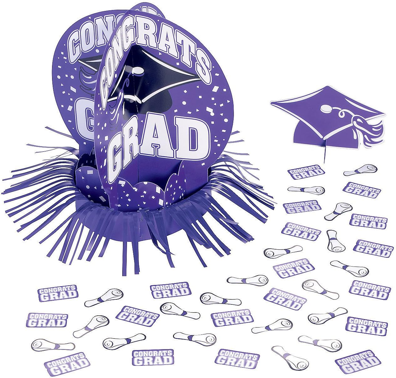 Amazon.com: Fun Express - Purple Grad Table D+cor Kit (23pc) for ...