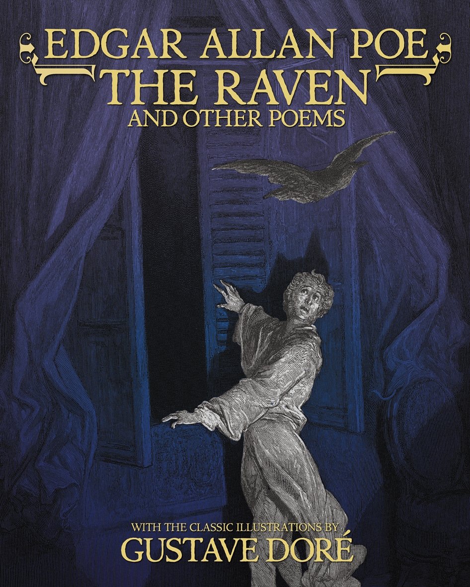 The Raven Edgar Allan Poe Book Cover
