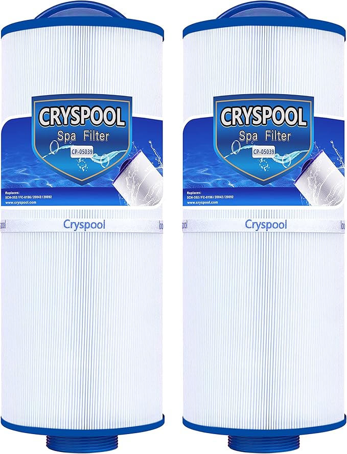 Cryspool MPT-Thread Spa Filter Compatible with Marquis 35, Marquis Spa ...