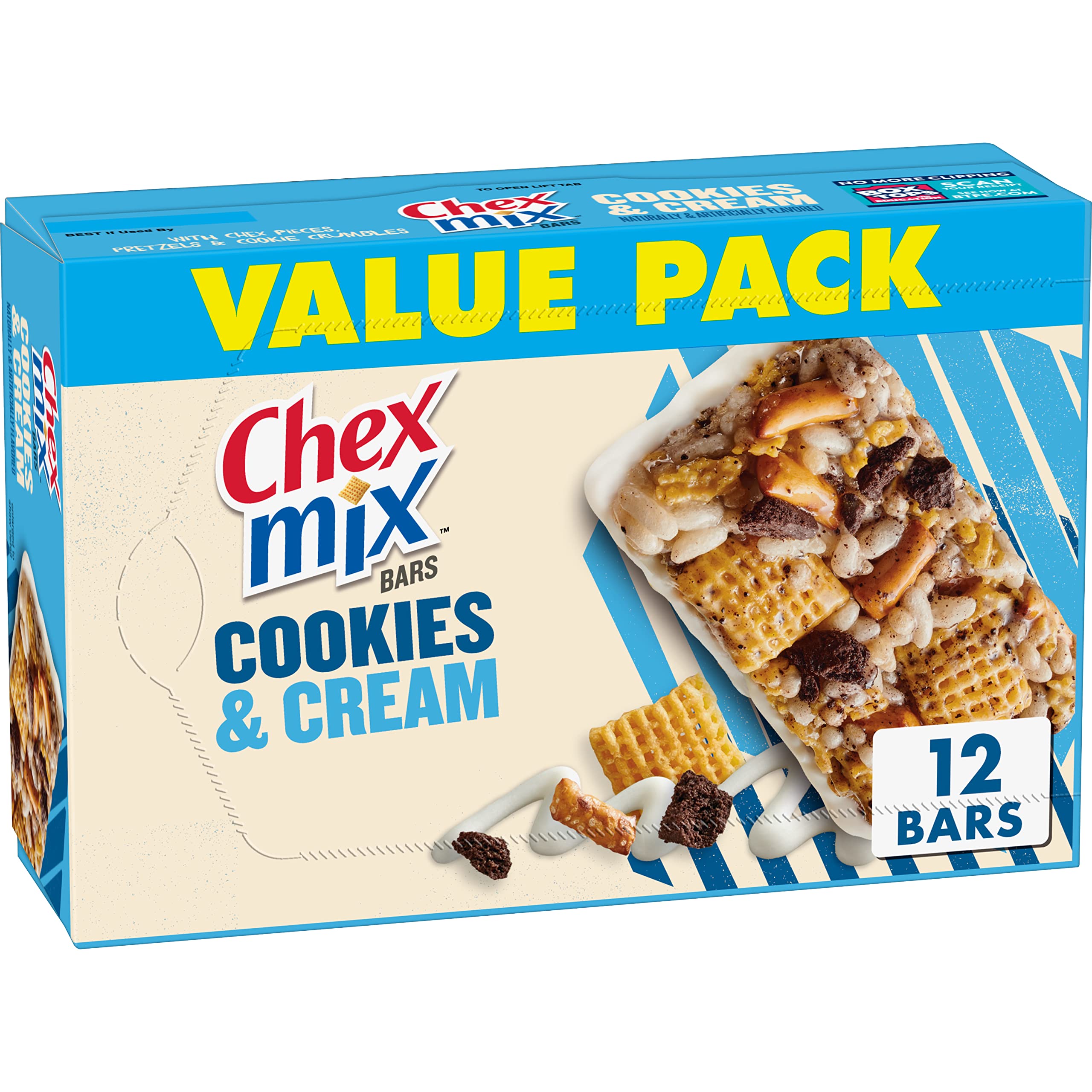 Snapklik.com : Chex Mix Cookies & Cream Treat Bar
