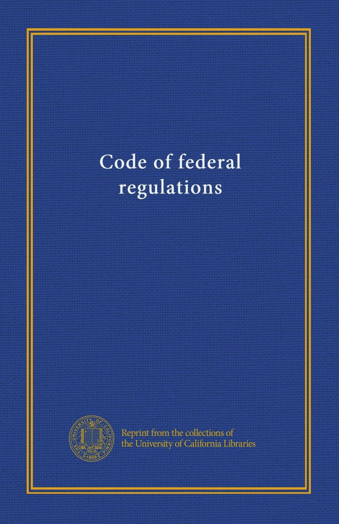 Code of federal regulations ((Title) 22 1970): Unknown, .: Amazon.com ...