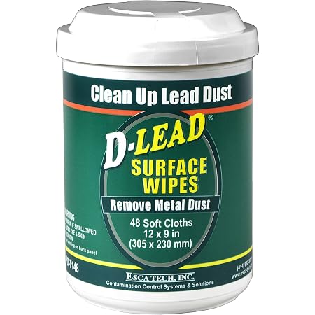 Amazon.com: D-Lead Surface Wipes for Lead Paint Dust Cleanup (48 ct ...