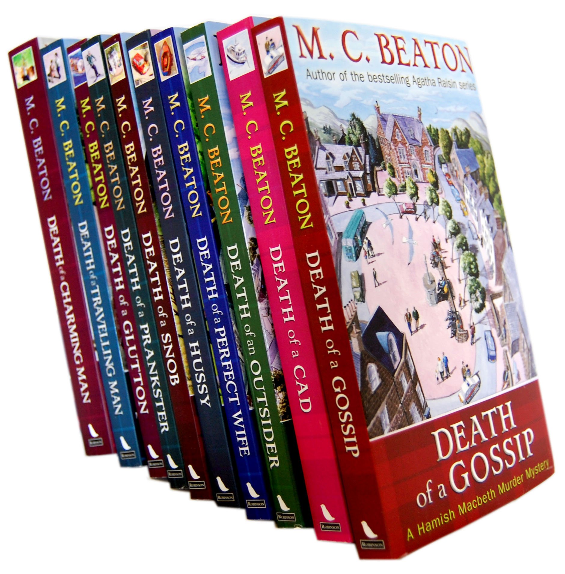 Buy Hamish Macbeth - 10 book set: Death of a Gossip, Death of a Cad ...