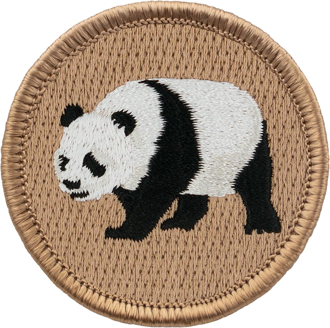 Amazon.com: Panda Patrol Patch - 2" Diameter Round Embroidered Patch ...