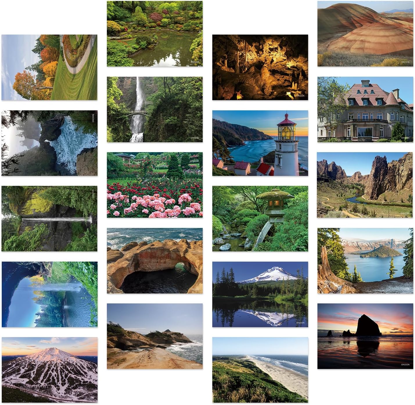 Amazon.com : Dear Mapper Vintage United States Oregon Landscape ...