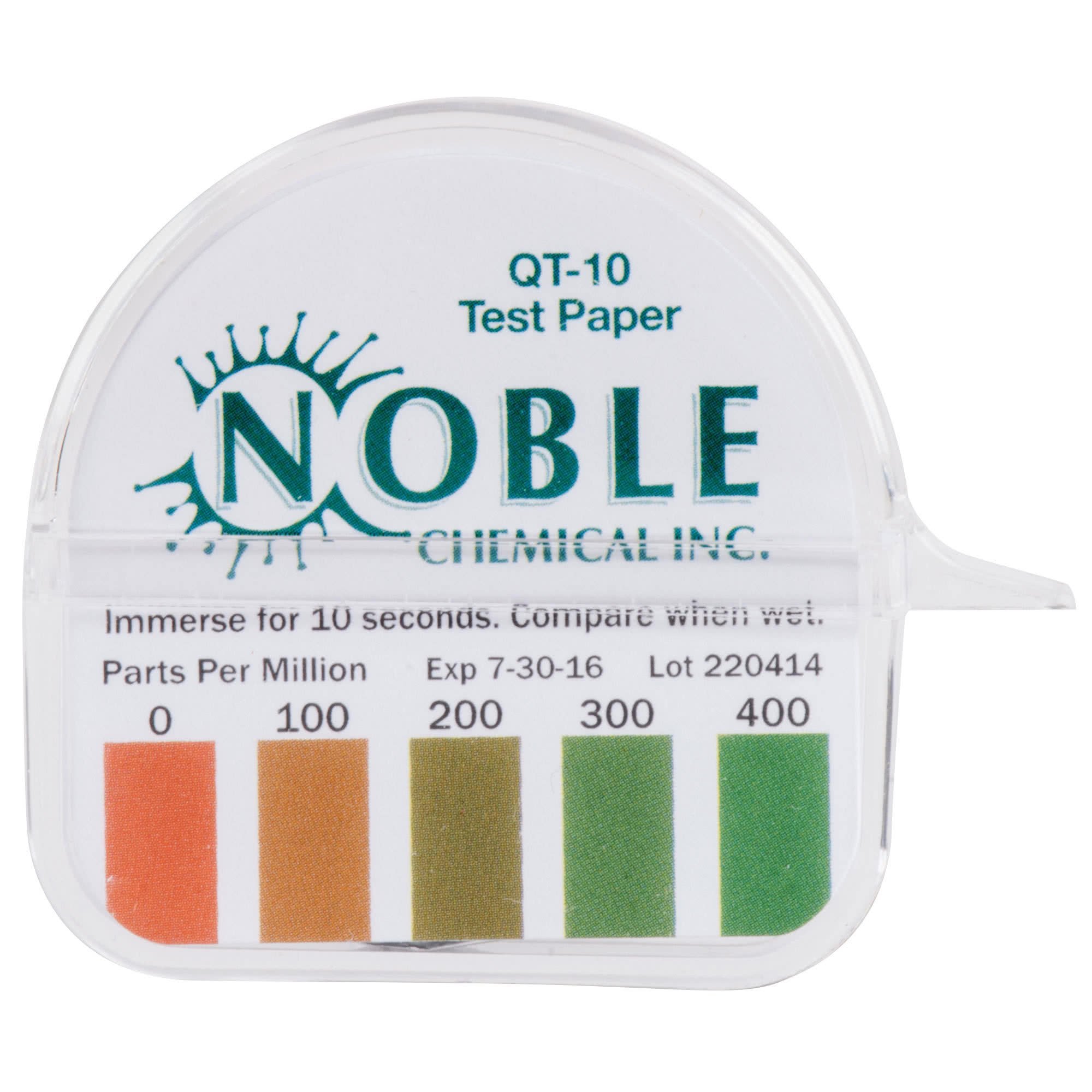 Buy op King QT-10 Quaternary Test Paper Dispenser - 0-400ppm Online at ...