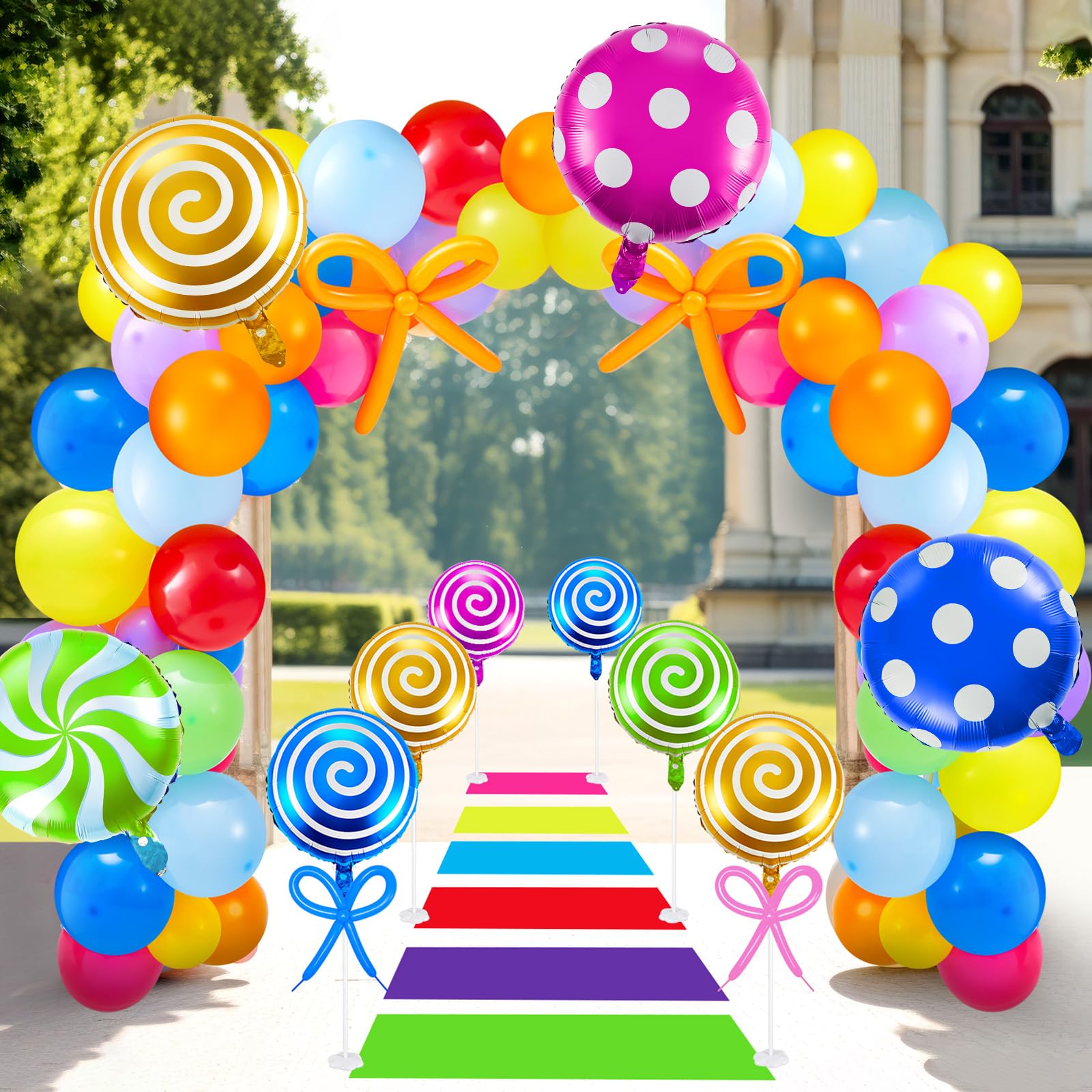 Candyland Decorations Candyland Themed Party The Glitzy Balloon