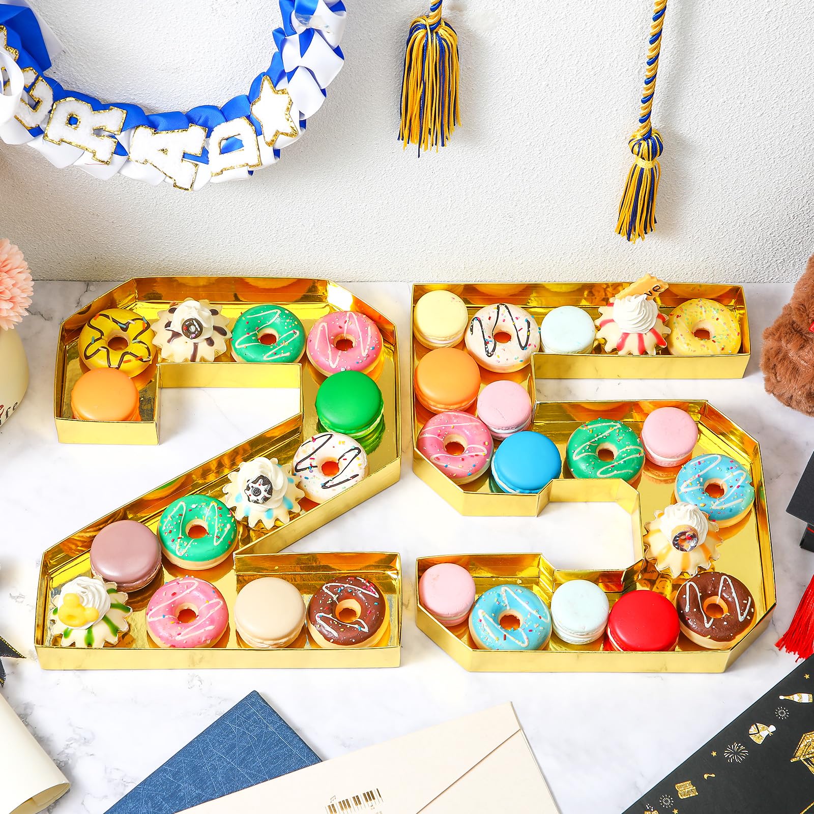 Snapklik.com : CroBlissful 10" Graduation Charcuterie Letters Fillable ...