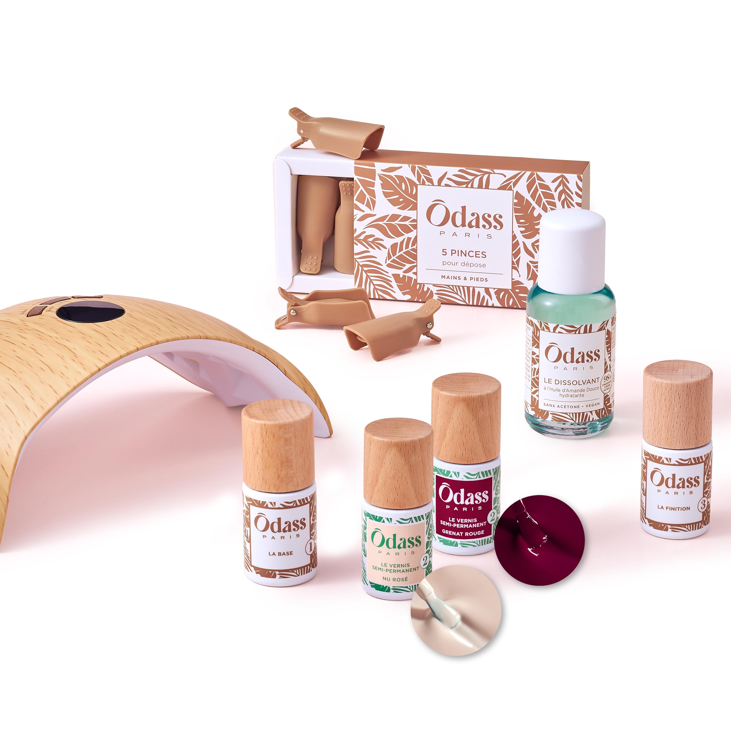 Odass Paris - Kit Découverte Vernis Semi-Permanents - Dépose sans ...